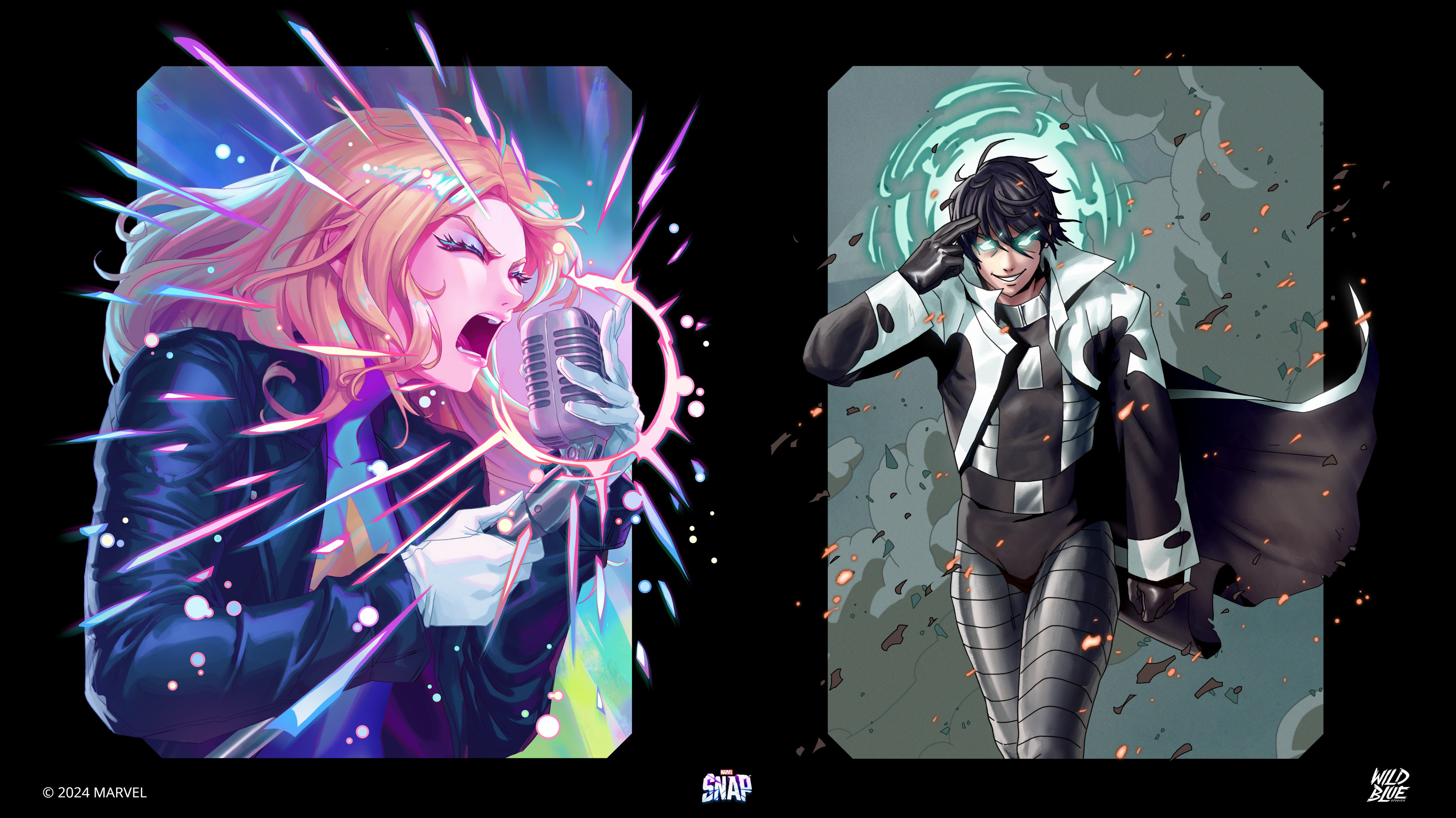 Wild Blue Studios - Marvel SNAP - Card Art Variants