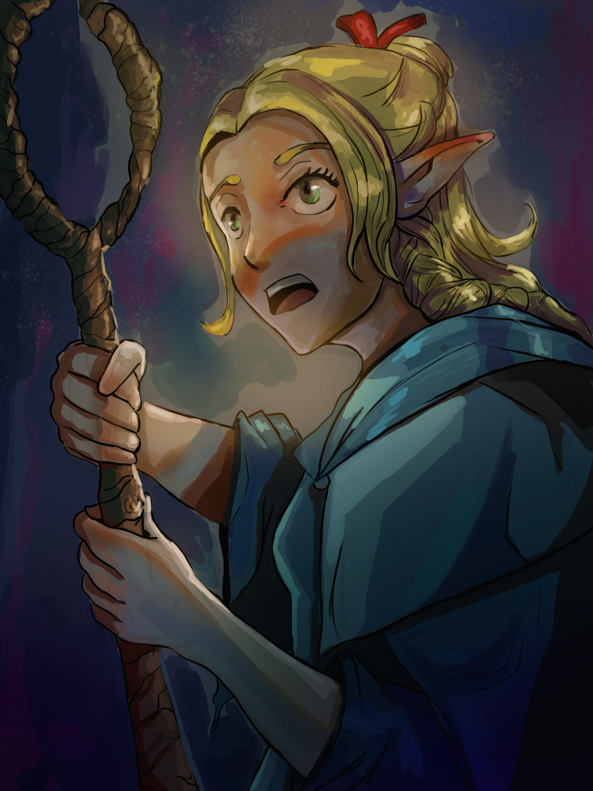 ArtStation - Marcille from Dungeon Meshi