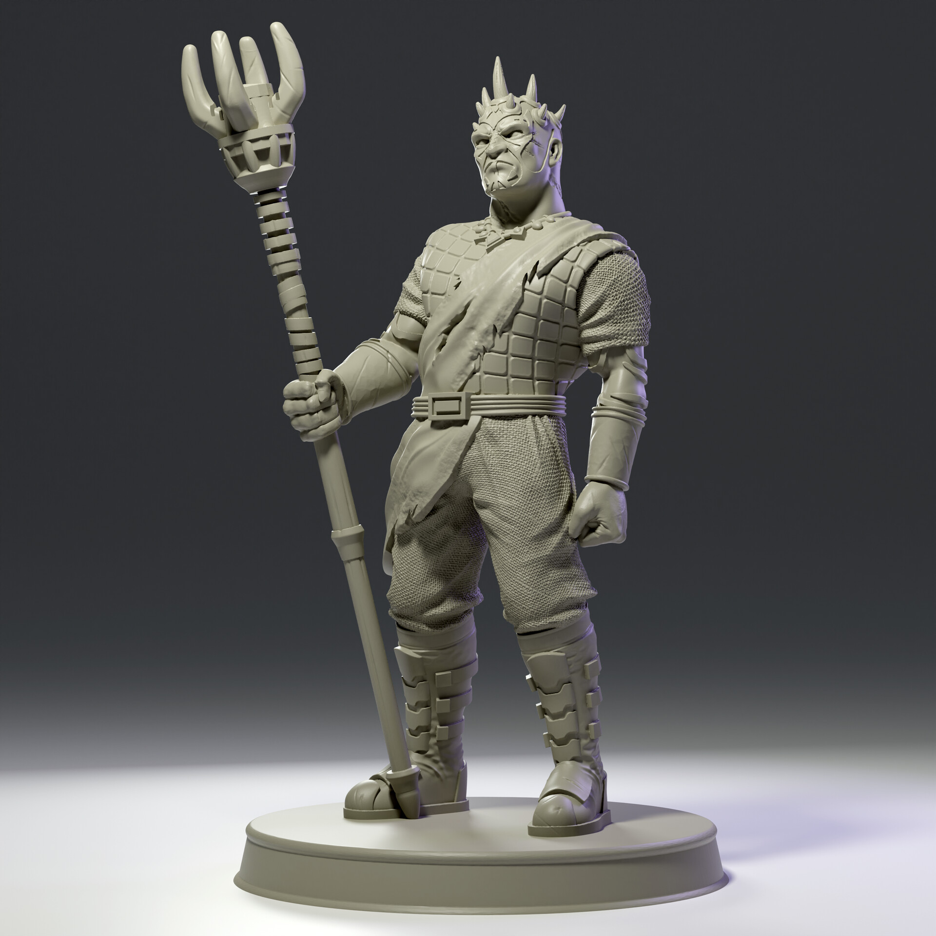 ArtStation - My next work is 3d sculpting. Nightbrothers commander ...