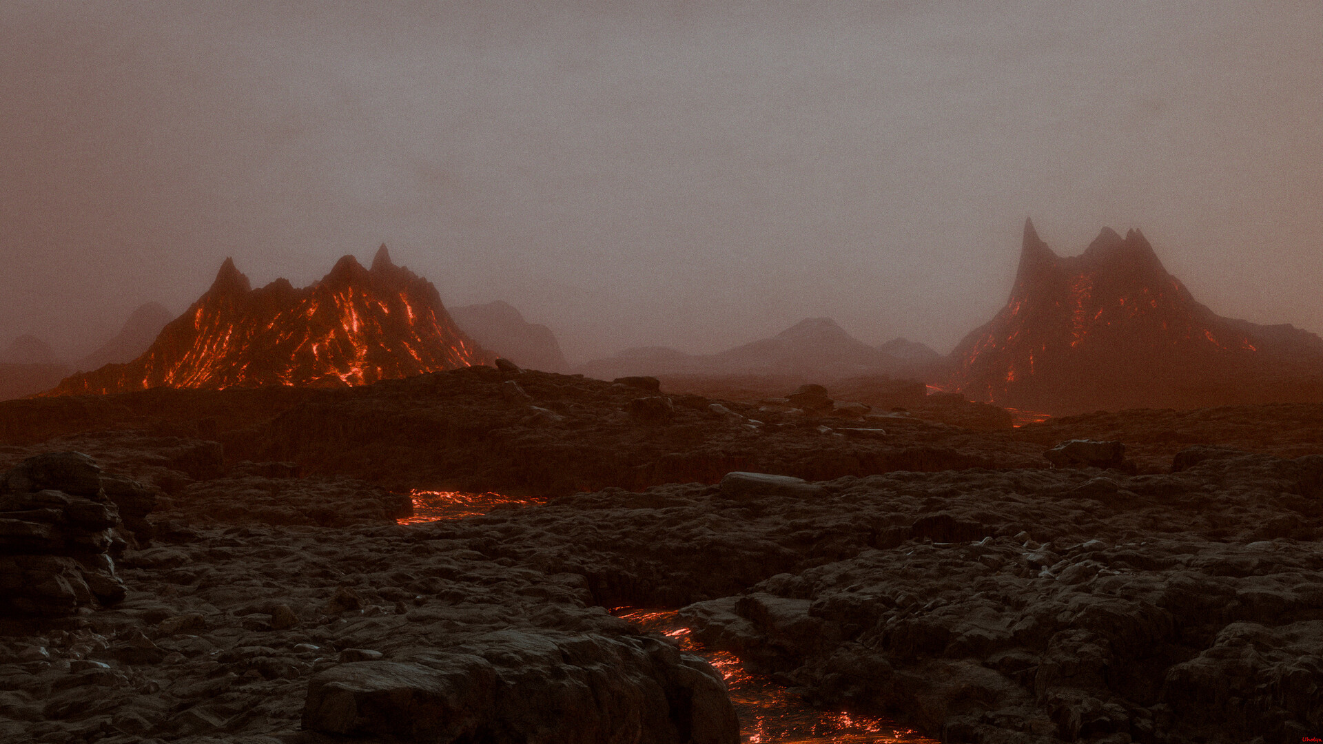 ArtStation - Volcano Flow