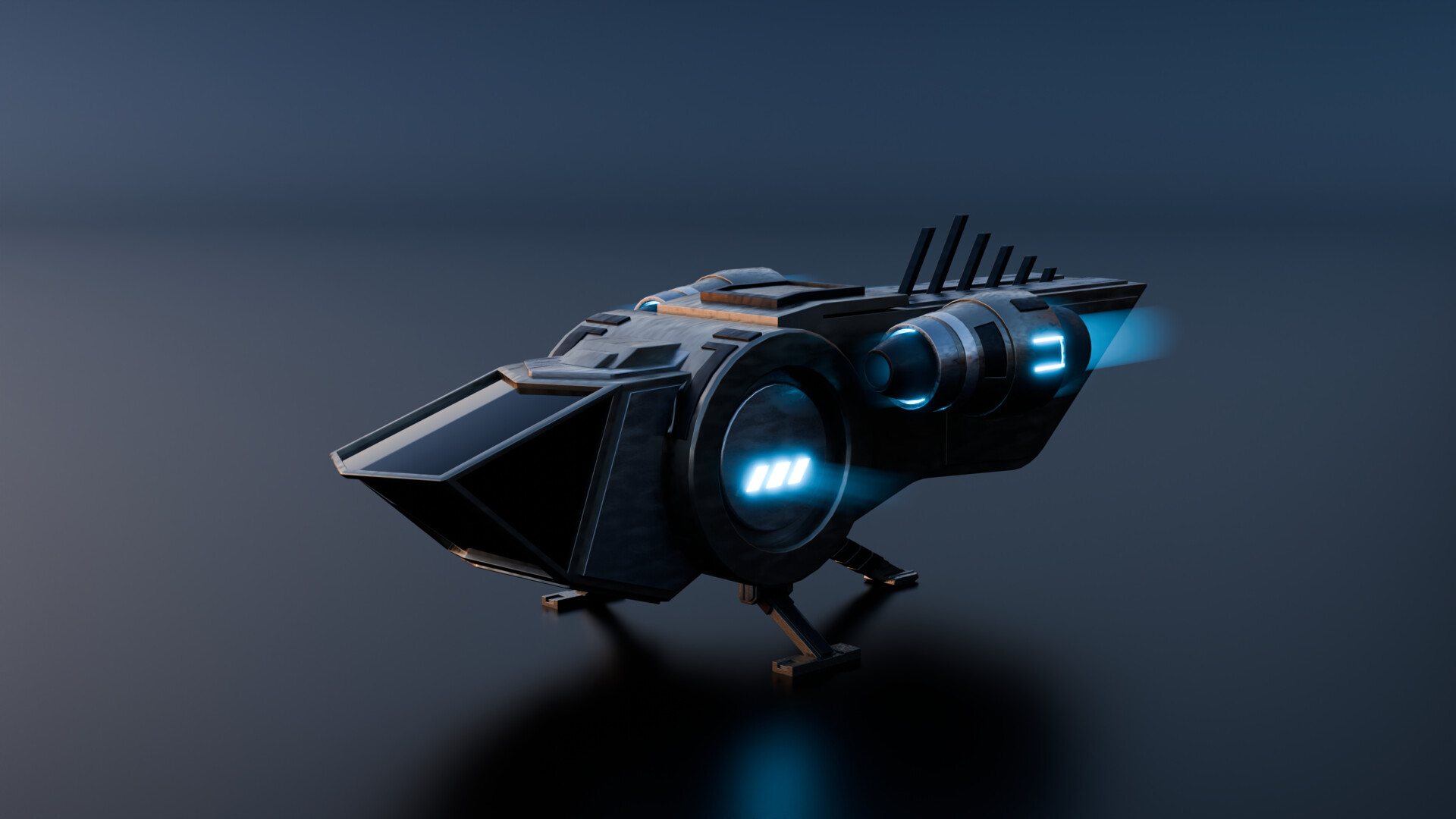 ArtStation - Sci-Fi ship