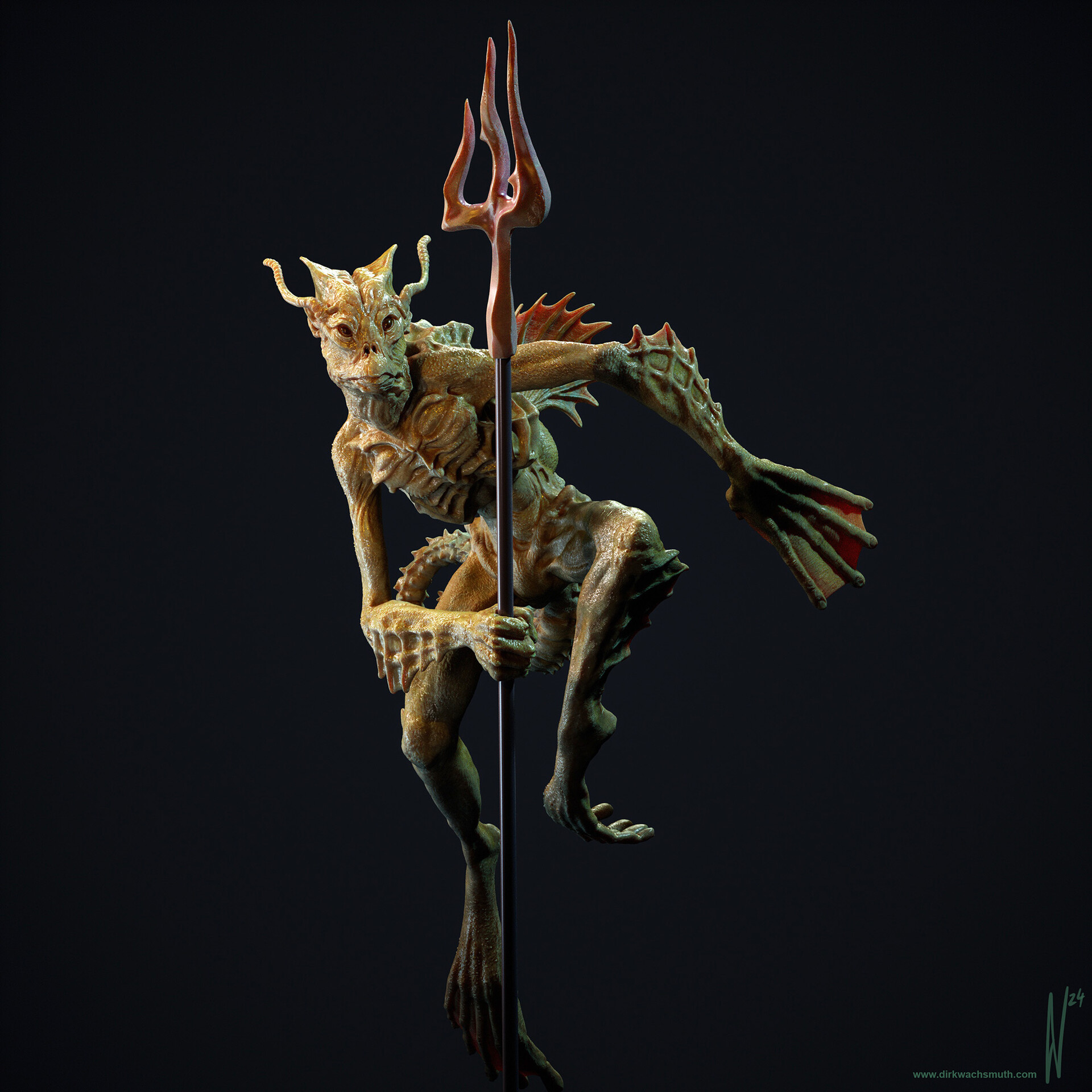 ArtStation - Swimming Guardian