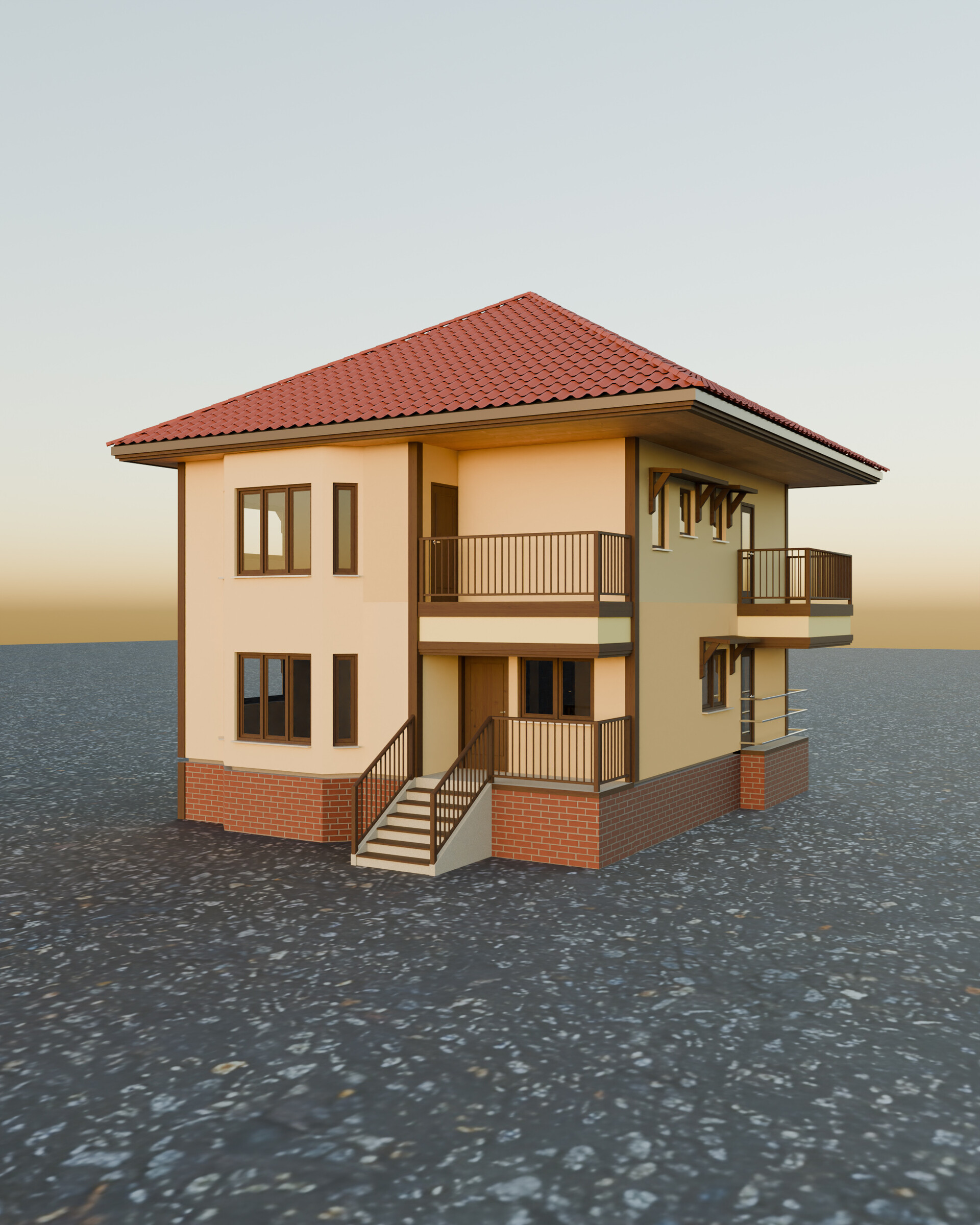 ArtStation - toon house