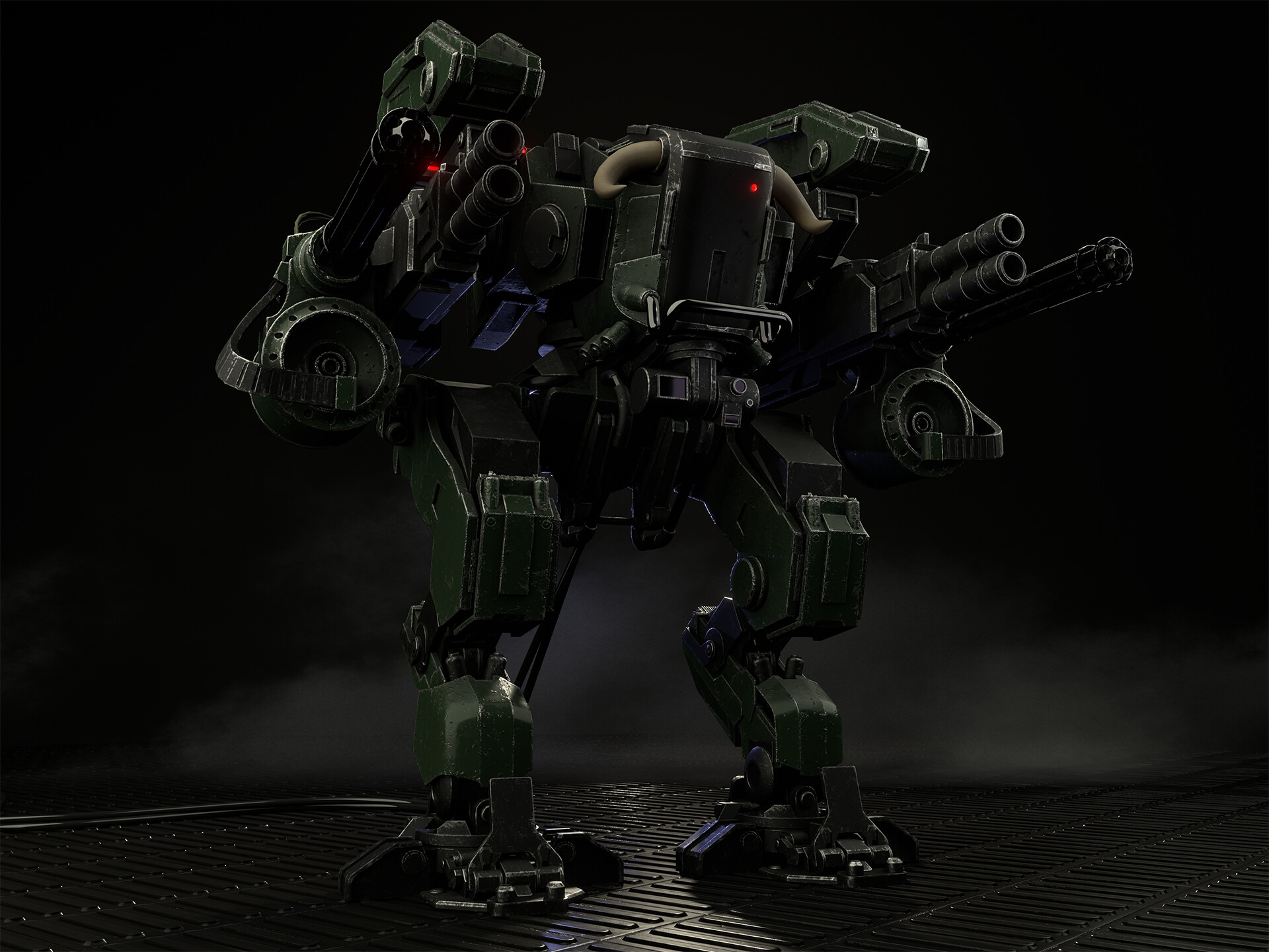ArtStation - Military mecha / robot