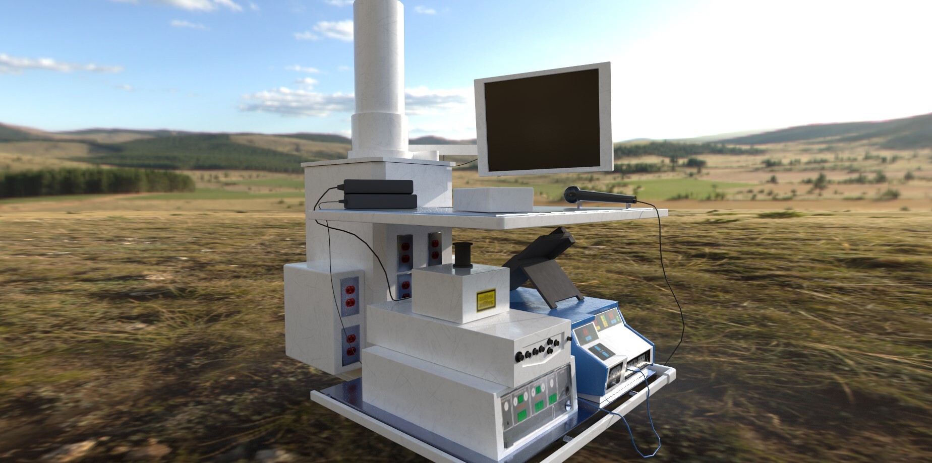 ArtStation - Floating Workstation