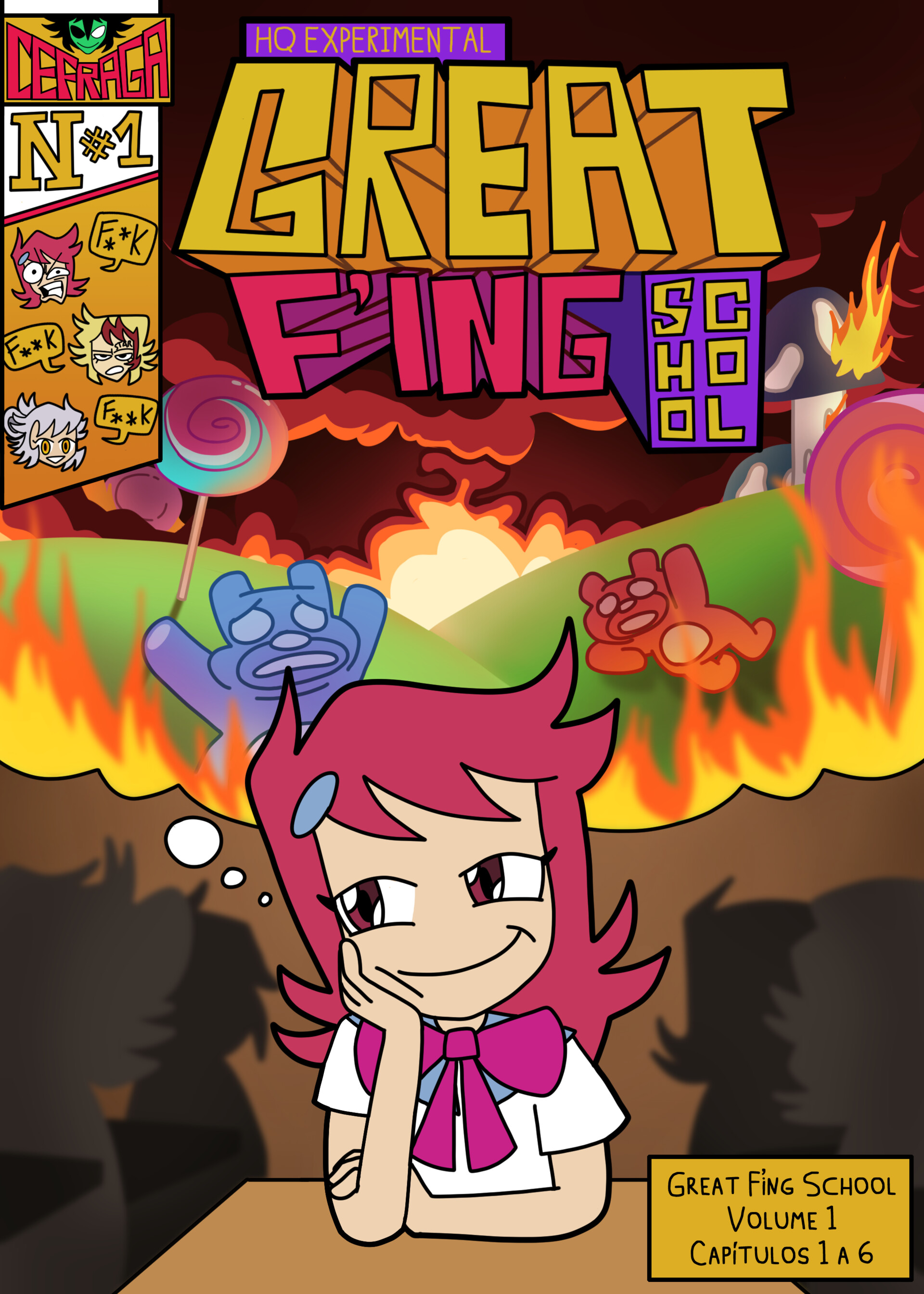 ArtStation - Great F'ing School 1 Cover