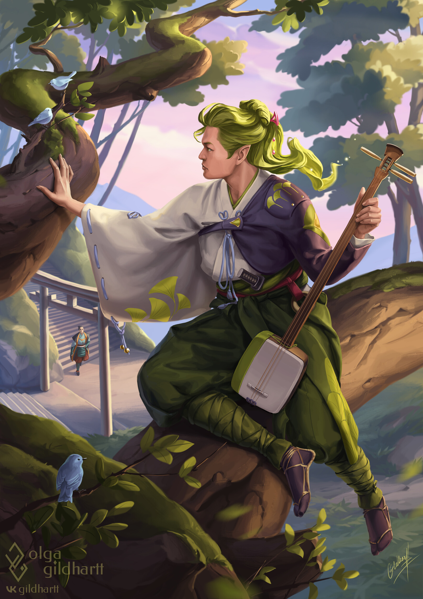 ArtStation - Ginkgo Elf