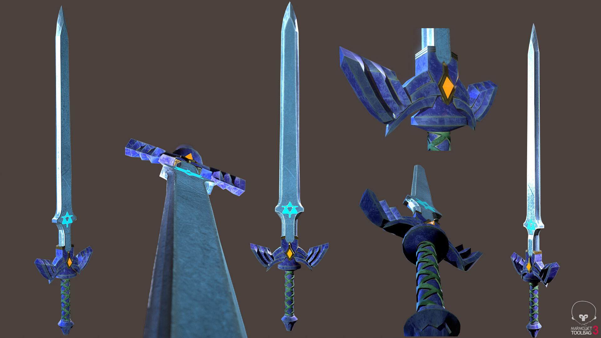 ArtStation - Master Sword with Wear and Tear