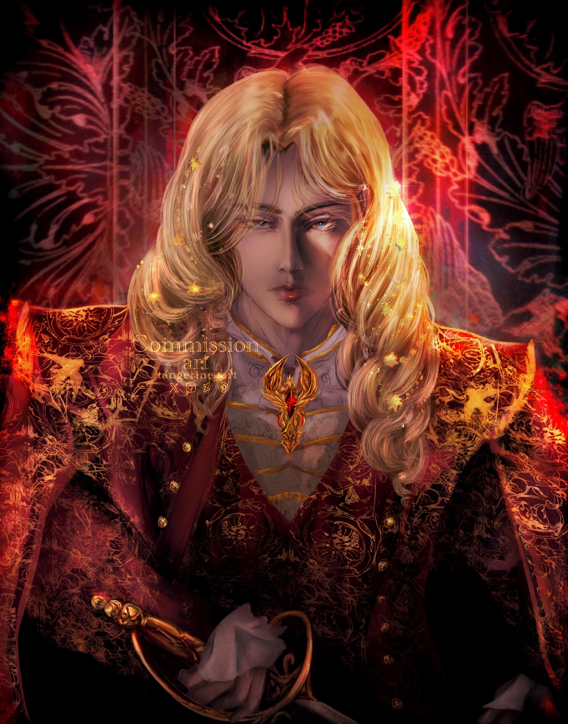 ArtStation - ⛧☾༺𝔥𝔦𝔰 𝔪𝔬𝔰𝔱 𝔯𝔞𝔡𝔦𝔞𝔫𝔱 𝔥𝔦𝔤𝔥𝔫𝔢𝔰𝔰༻☽⛧ 𖥔 ⭒ 𖥔