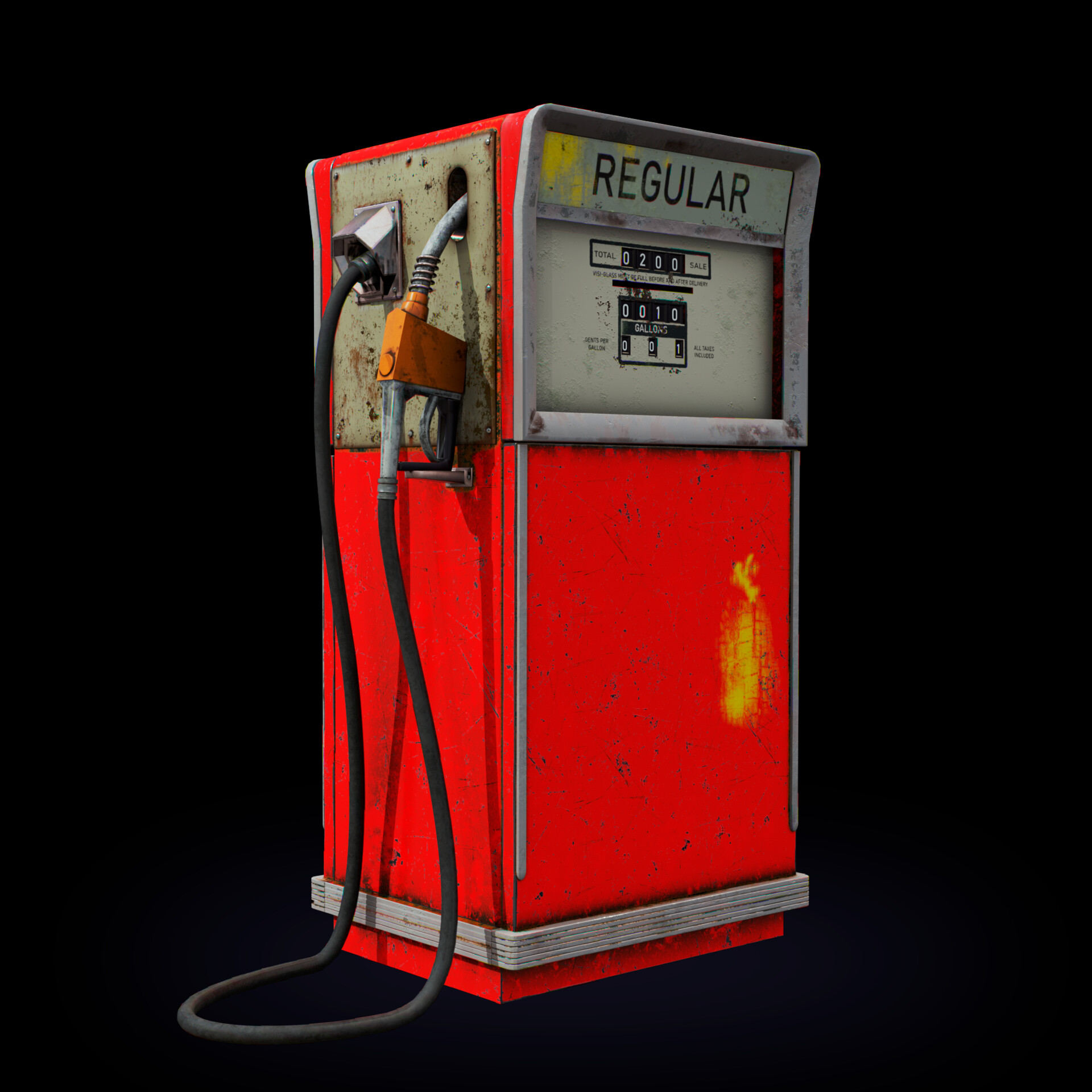 ArtStation - Gas Pump (3D model)