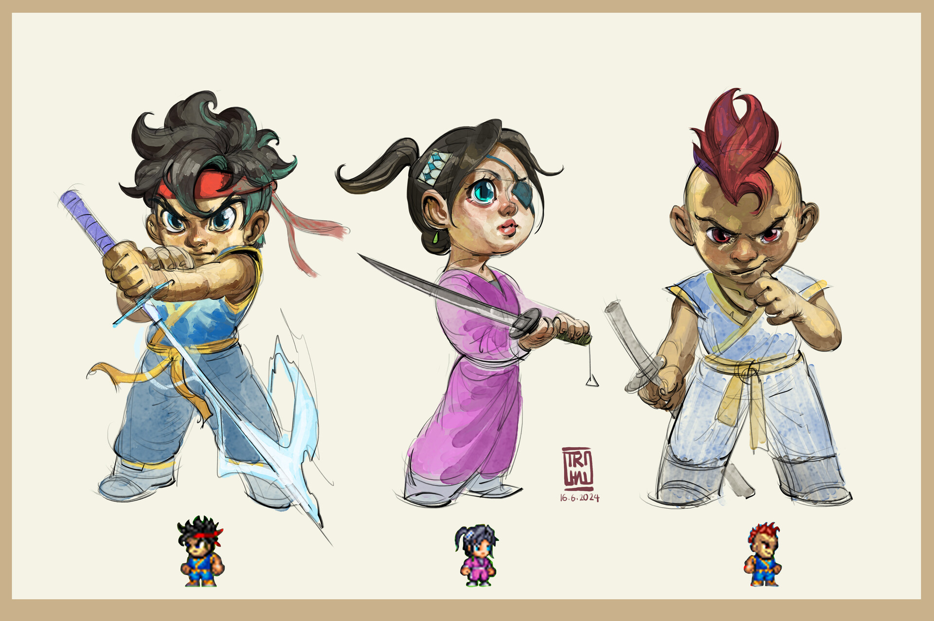 ArtStation - ninja school teamobi