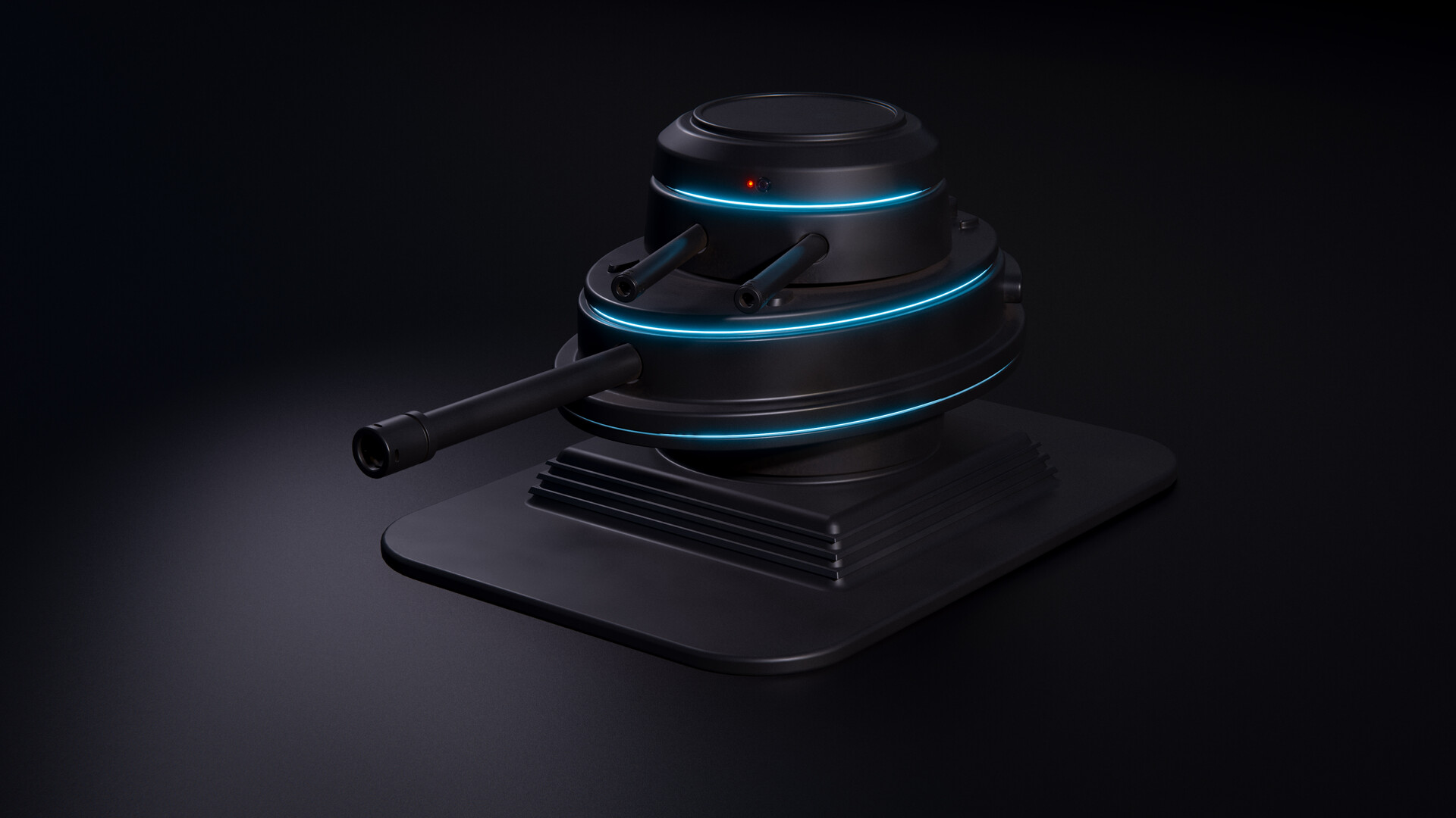 ArtStation - Sci-fi turret