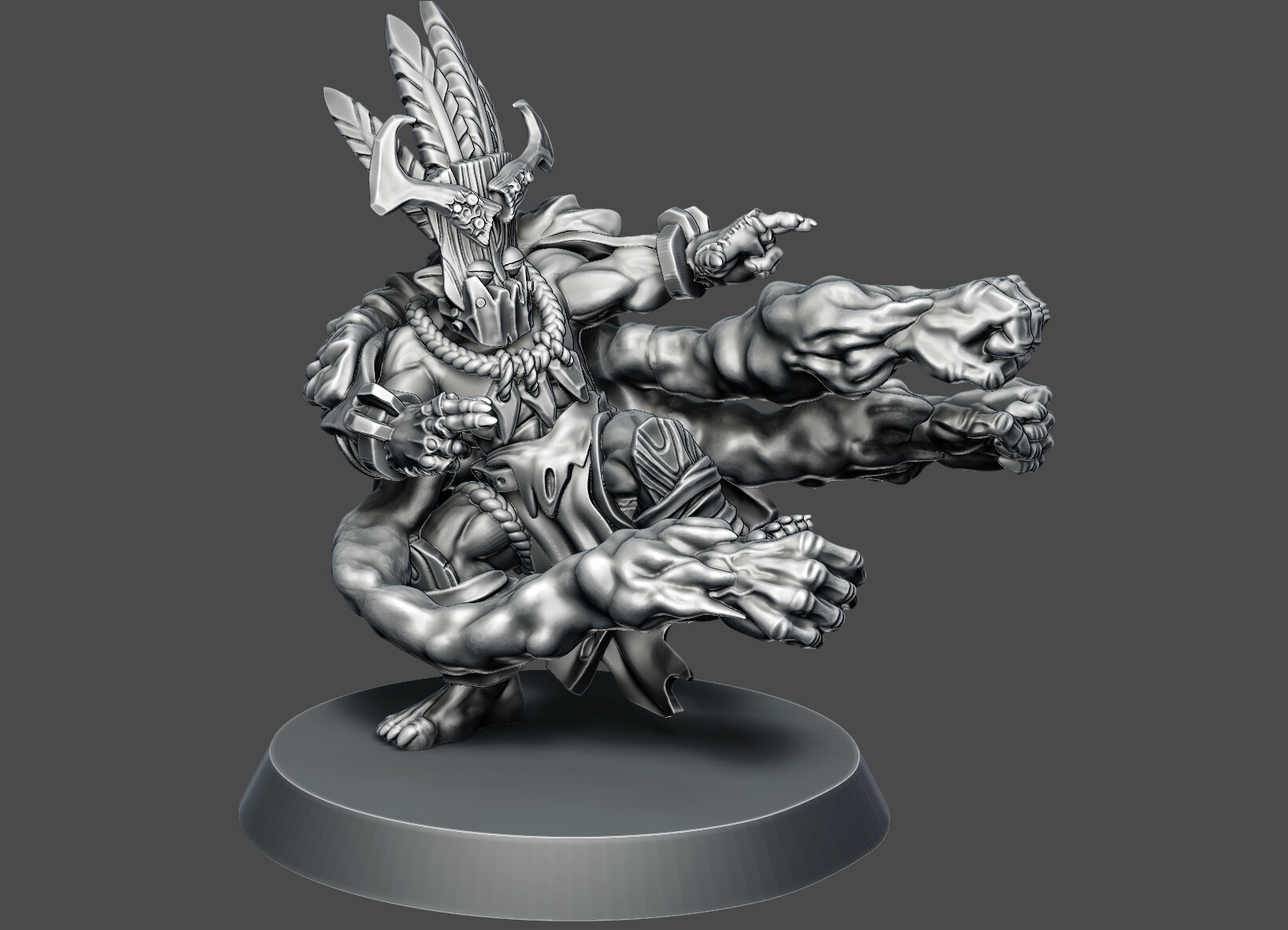 ArtStation - Wurrgog Prophet Tabletop figure