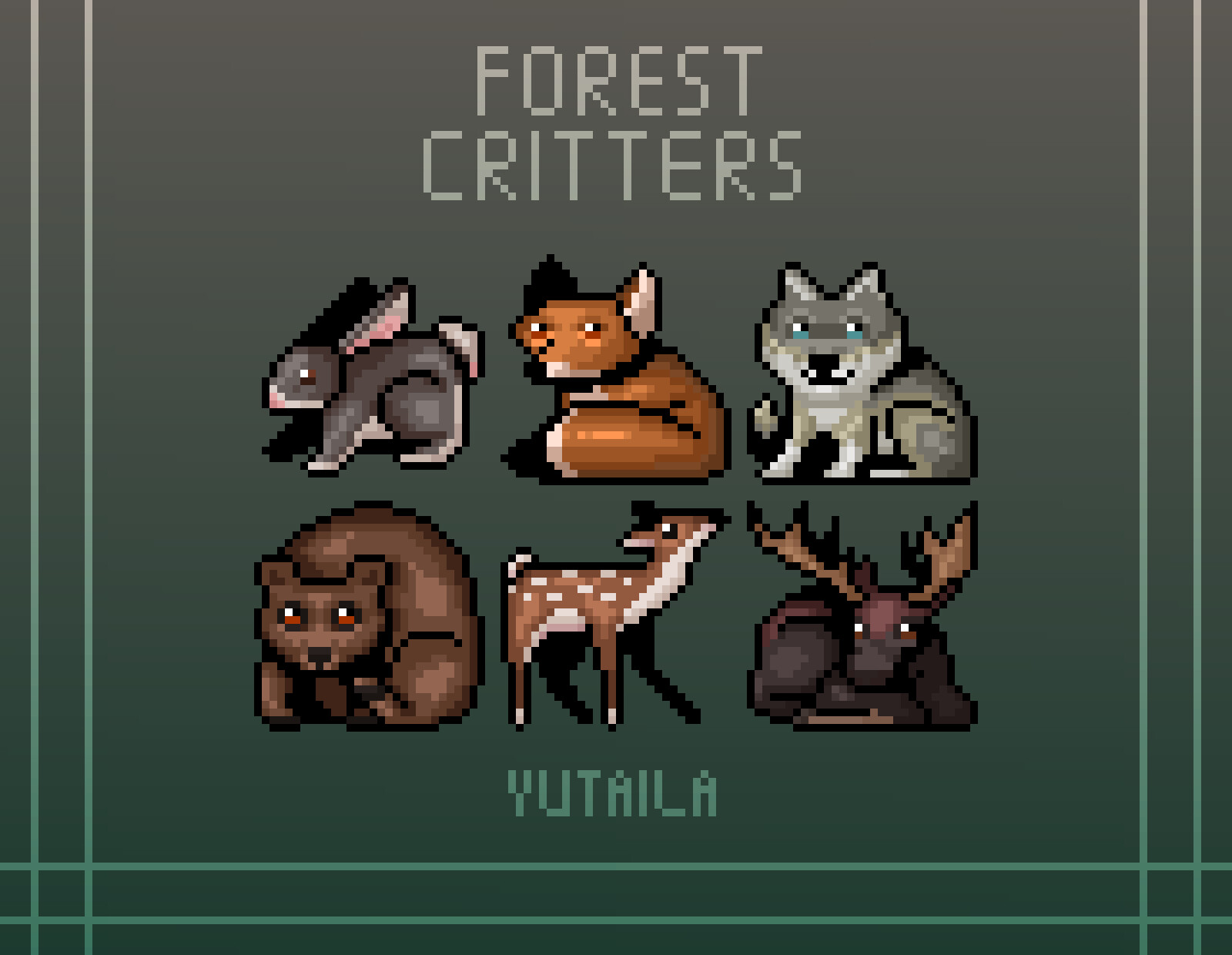ArtStation - Forest Critters