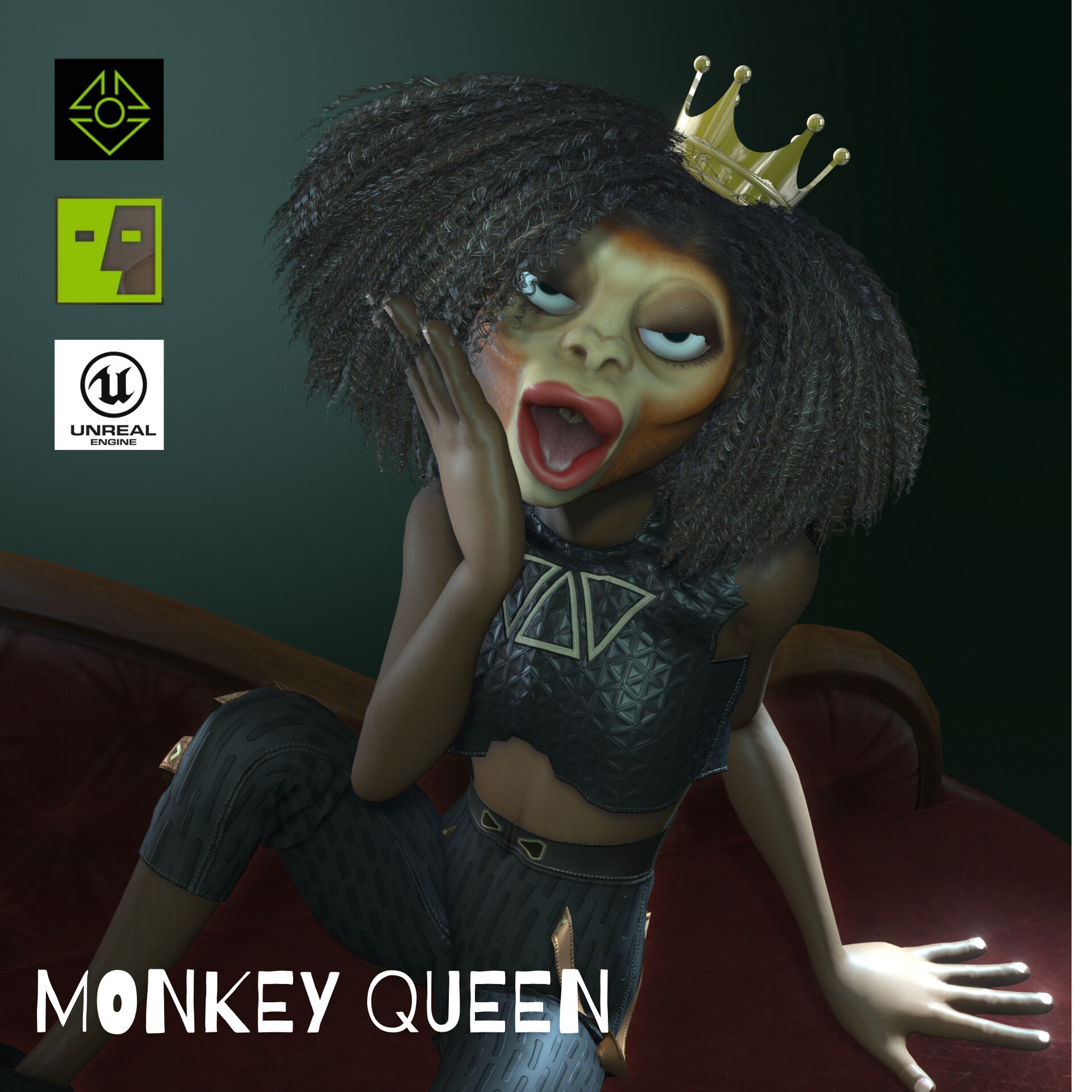 ArtStation - Monkey Queen