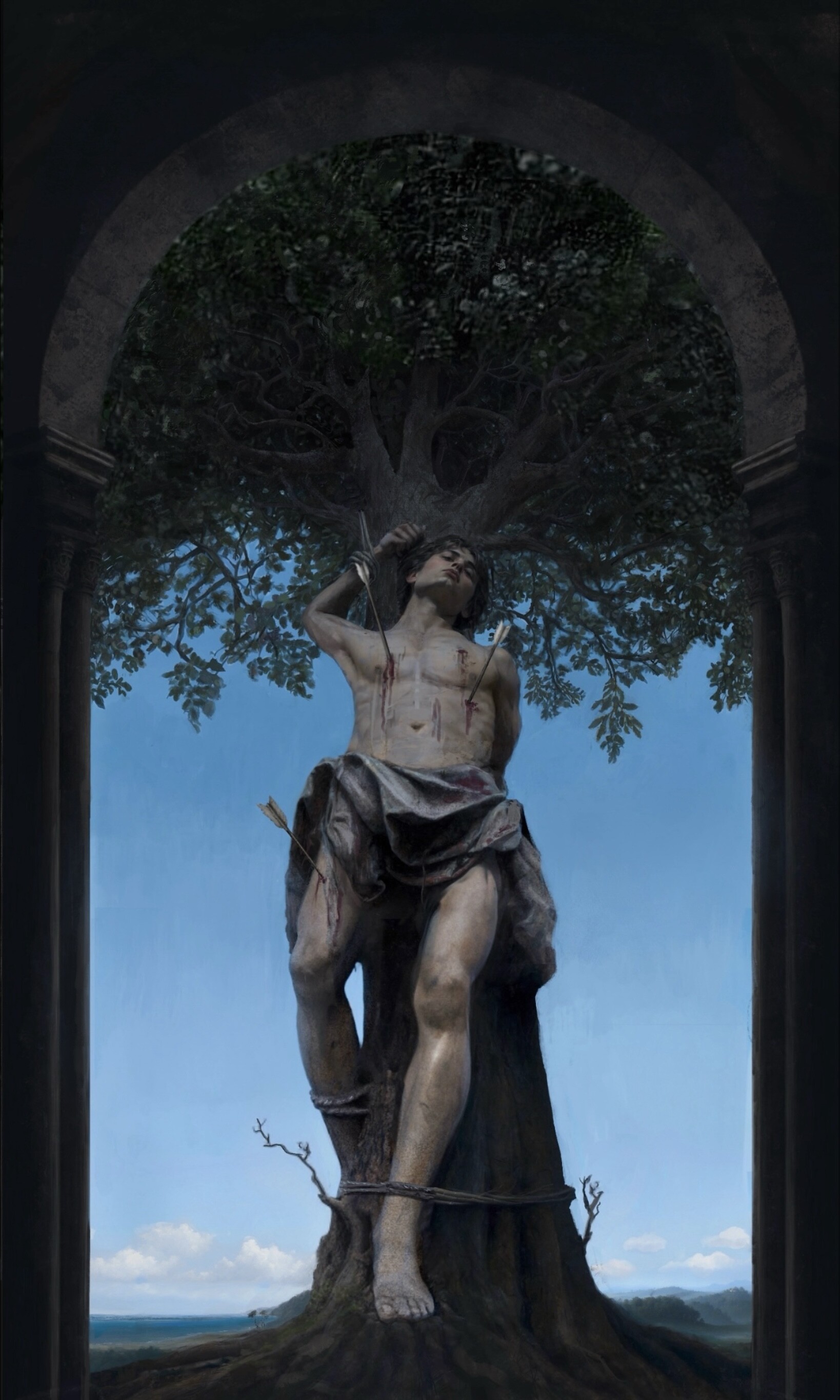 ArtStation - The martyrdom of St Sebastian