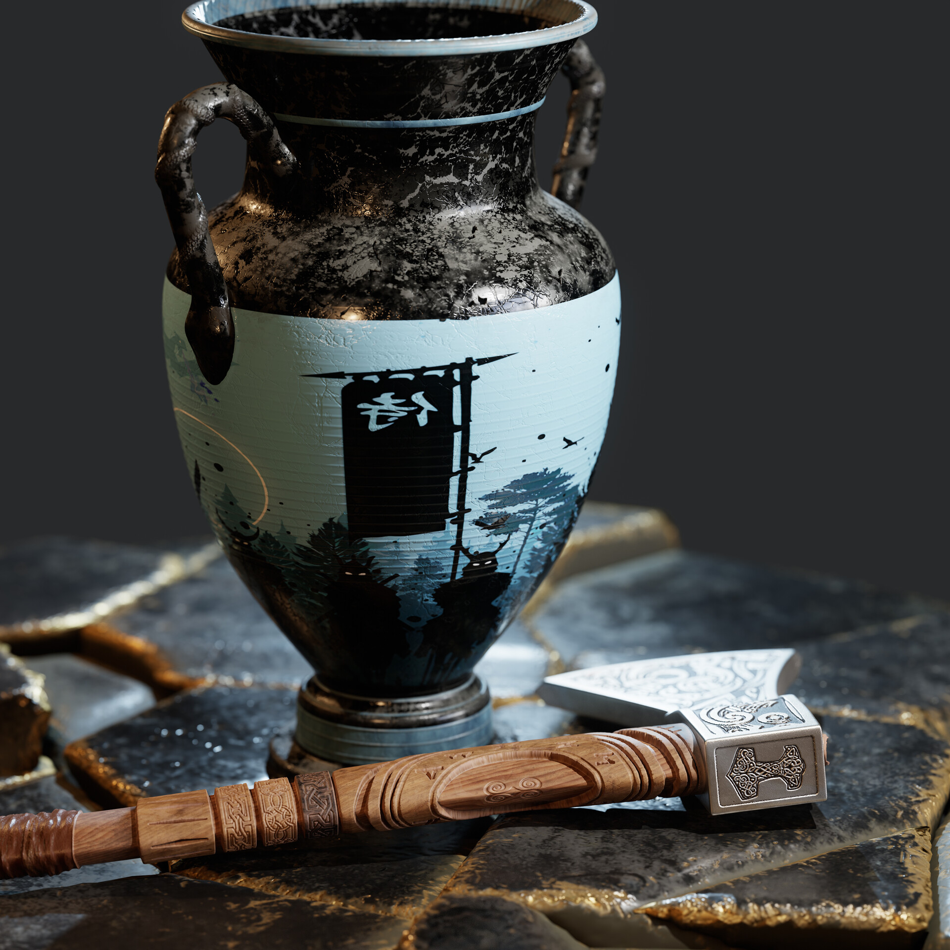 ArtStation - Ancient Vase | Prop