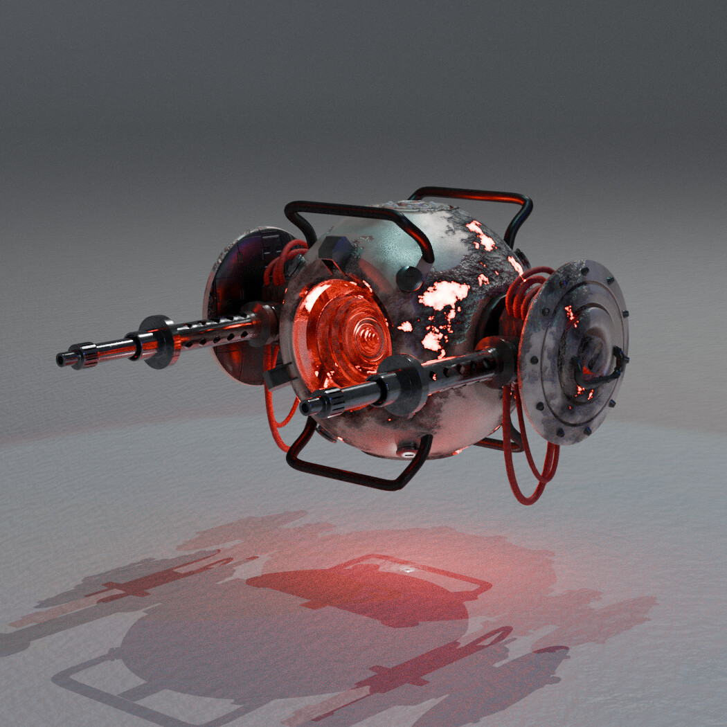 ArtStation - 3d Dron Model