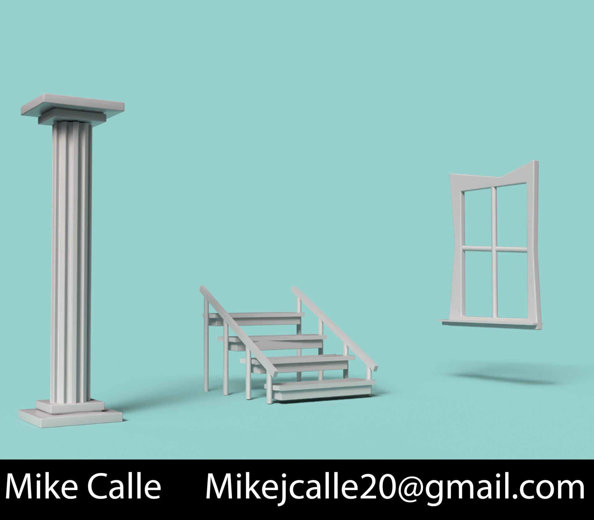 ArtStation - Environment Modular Models