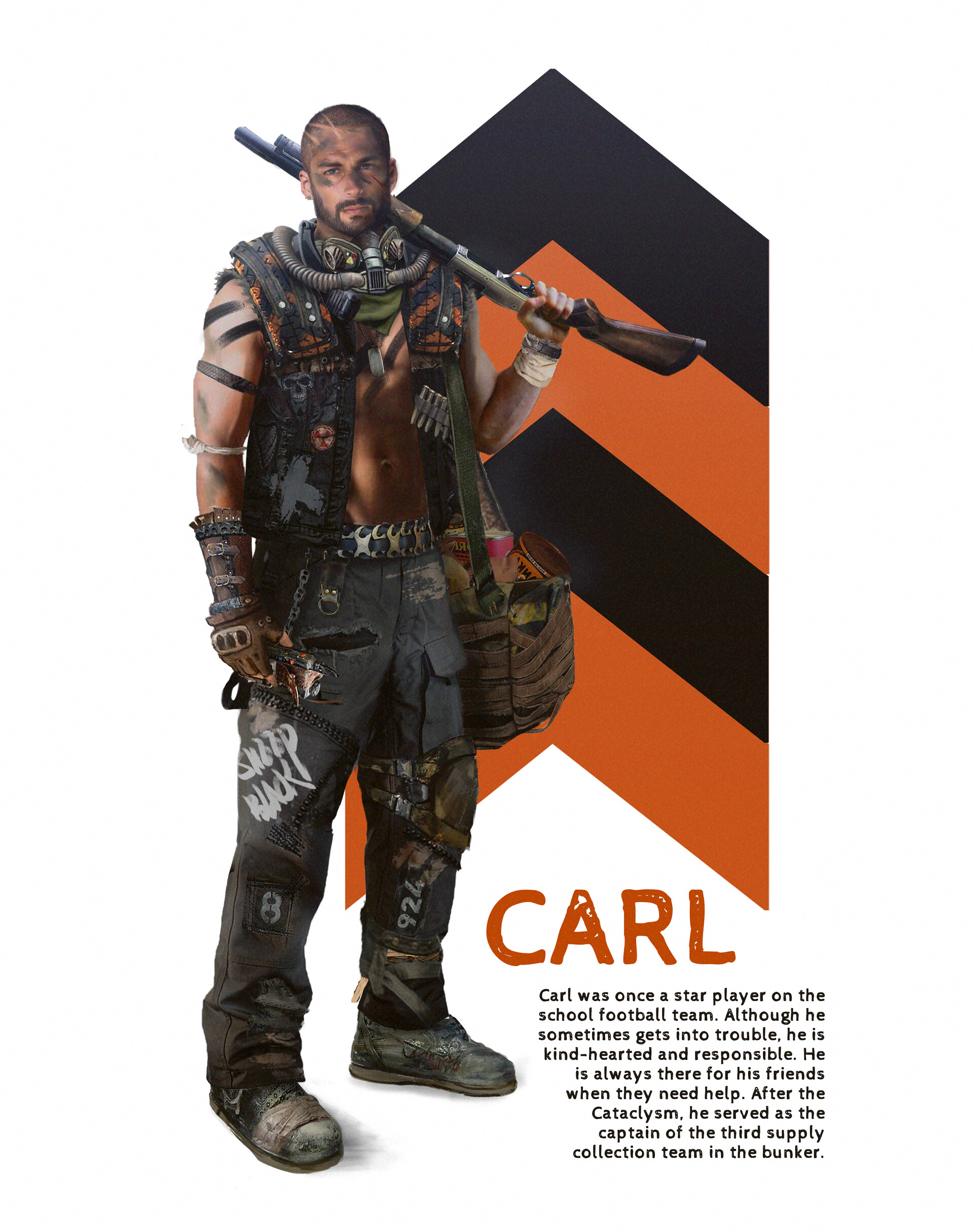 ArtStation - Wasteland character design