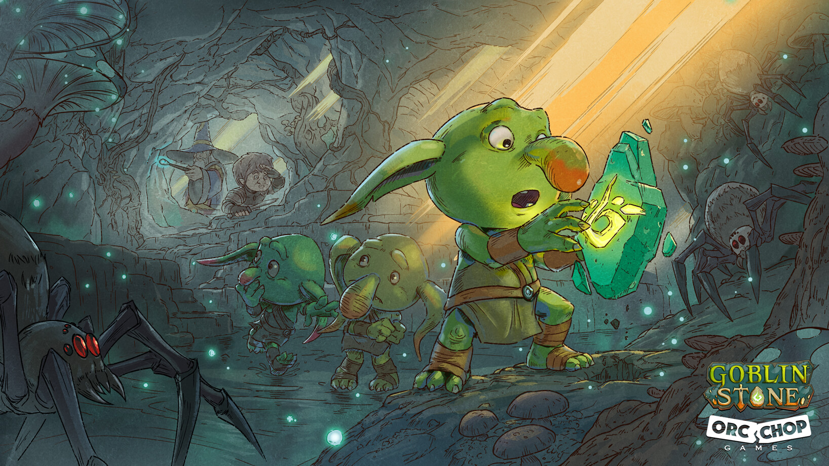 ArtStation - Goblin Stone: Key art remastered