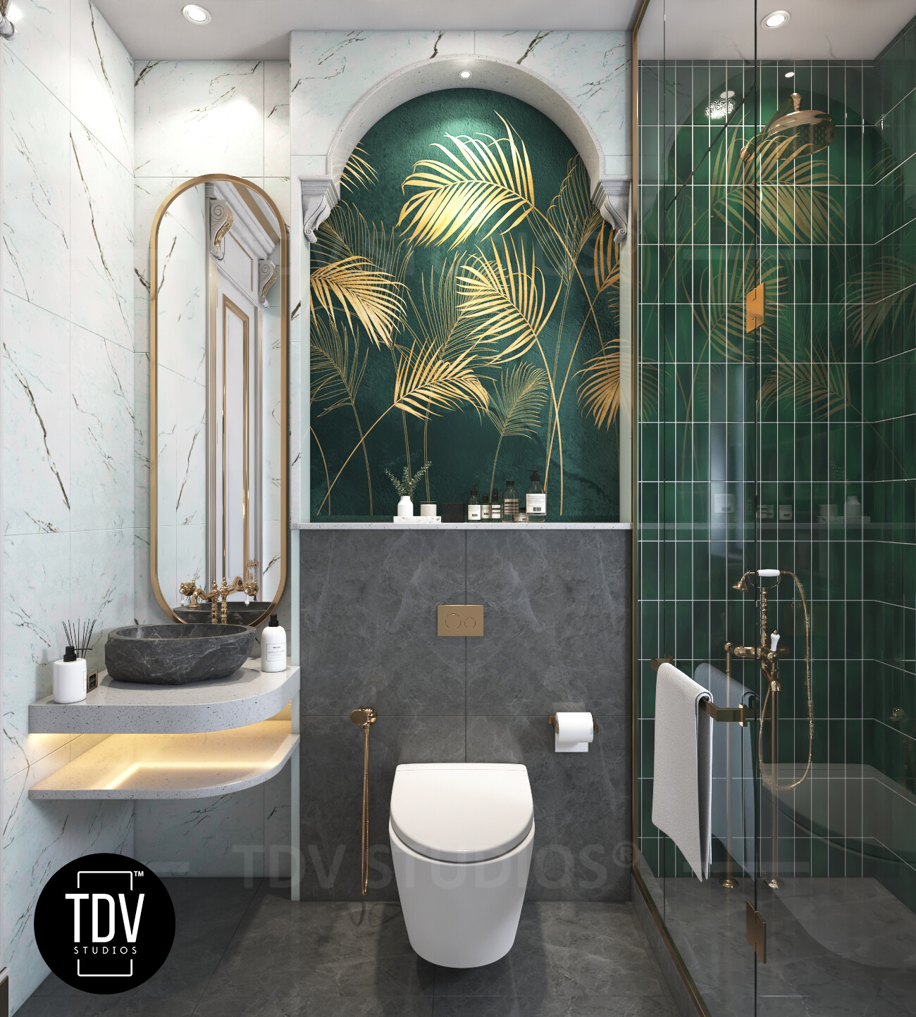 ArtStation - 3D Washroom Render (+91 85957 16639)