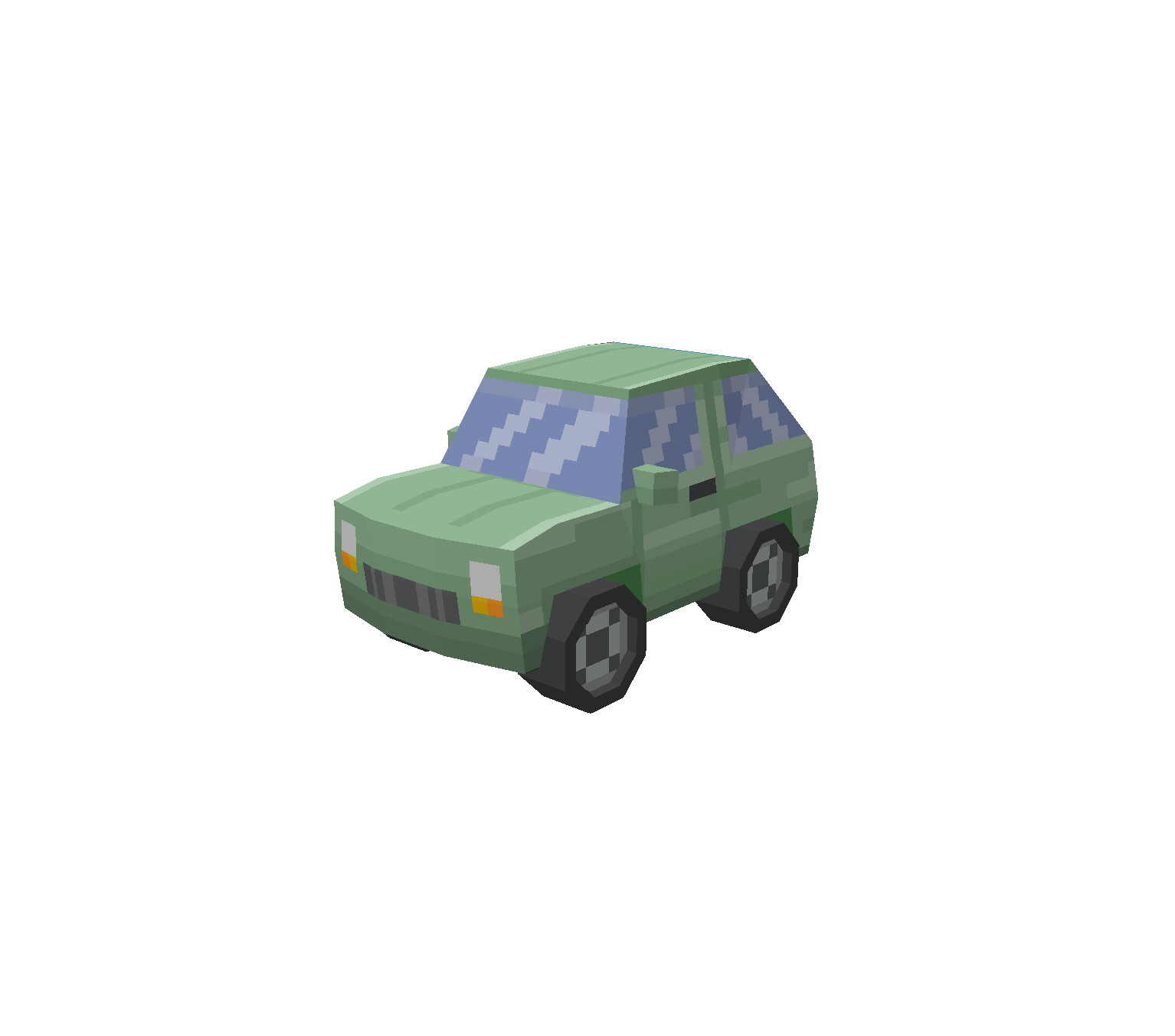 ArtStation - Low-Poly Car Assets