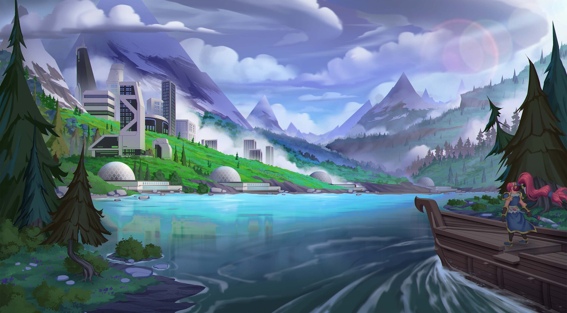 ArtStation - NEW ERA - Website Background