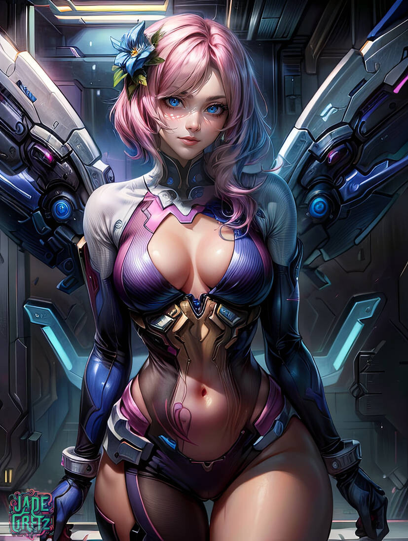 ArtStation - Alisa: Steel Seraph's Journey by Jade Gretz