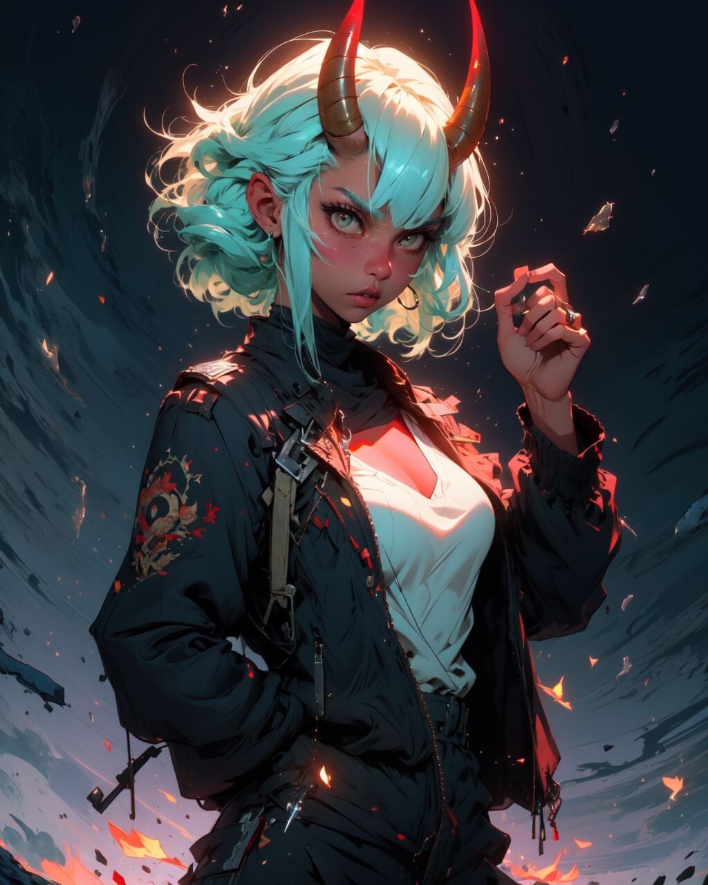 4K Anime Reference Art for Artists and Enthusiasts - 399 Oni Girls ...