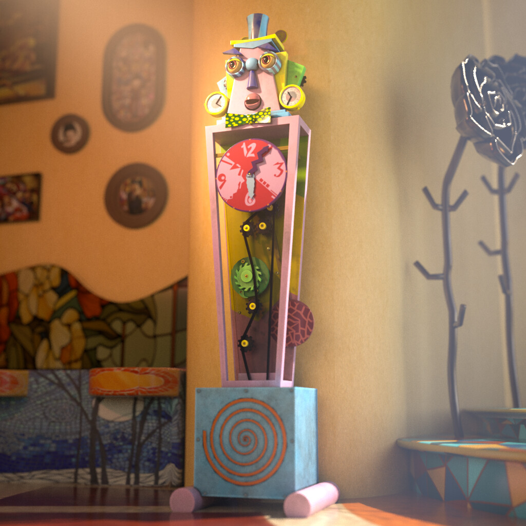 ArtStation - Relógio - Castelo Rá-Tim-Bum