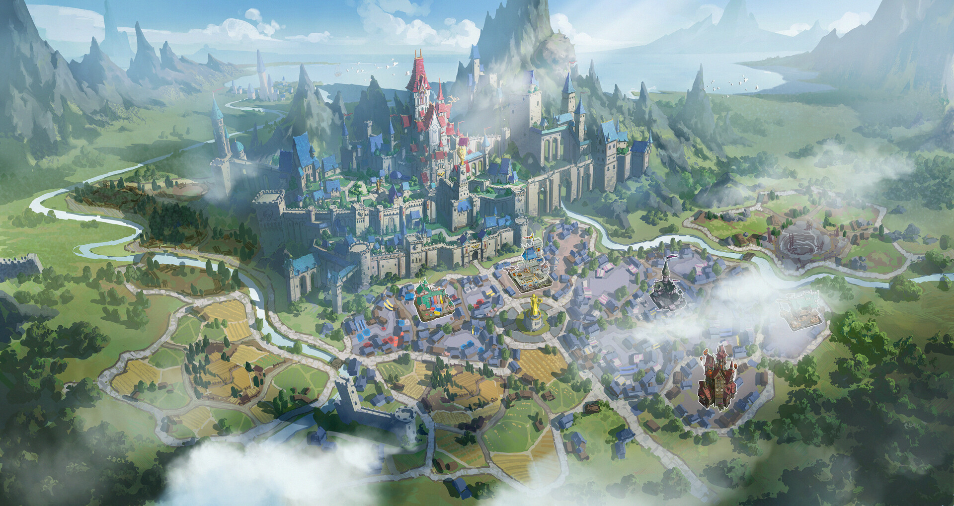 ArtStation - Main Terran city