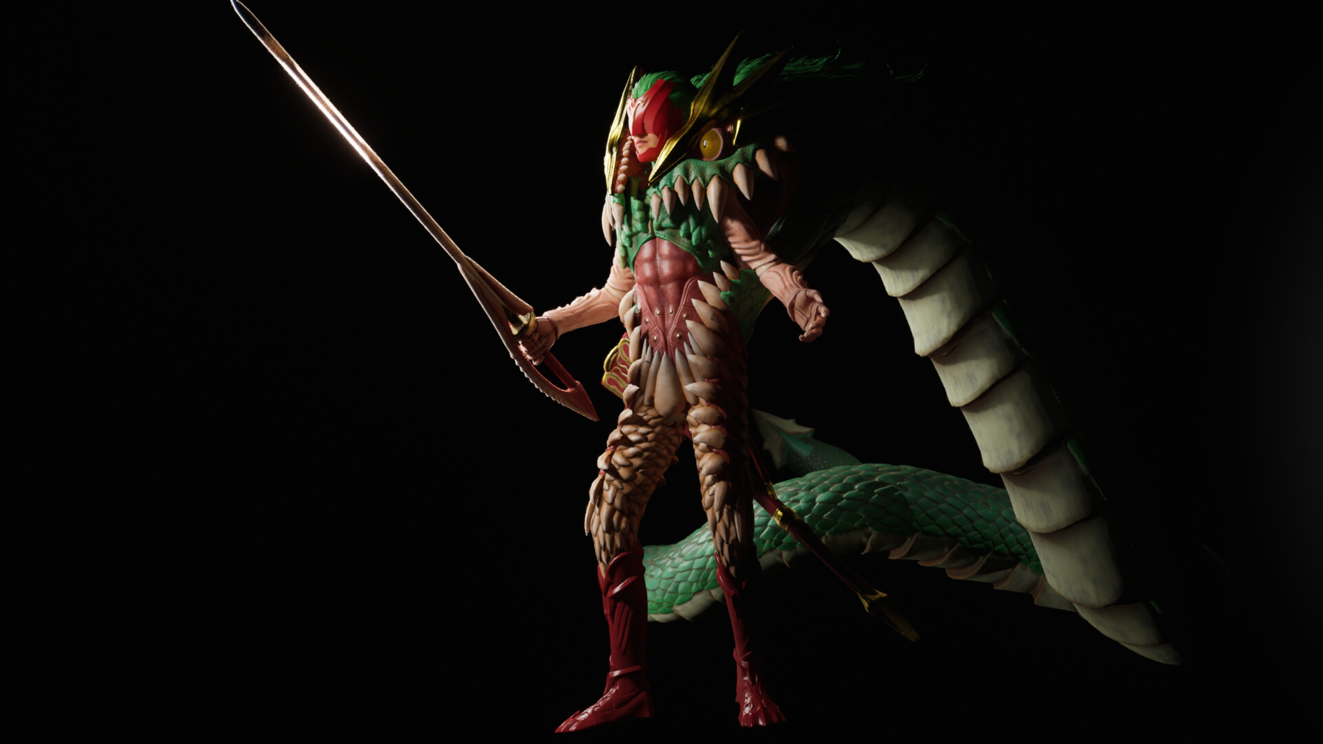 Daniel Gallagher - Astaroth - SMT IV Fan Art - Realtime, Unreal Engine