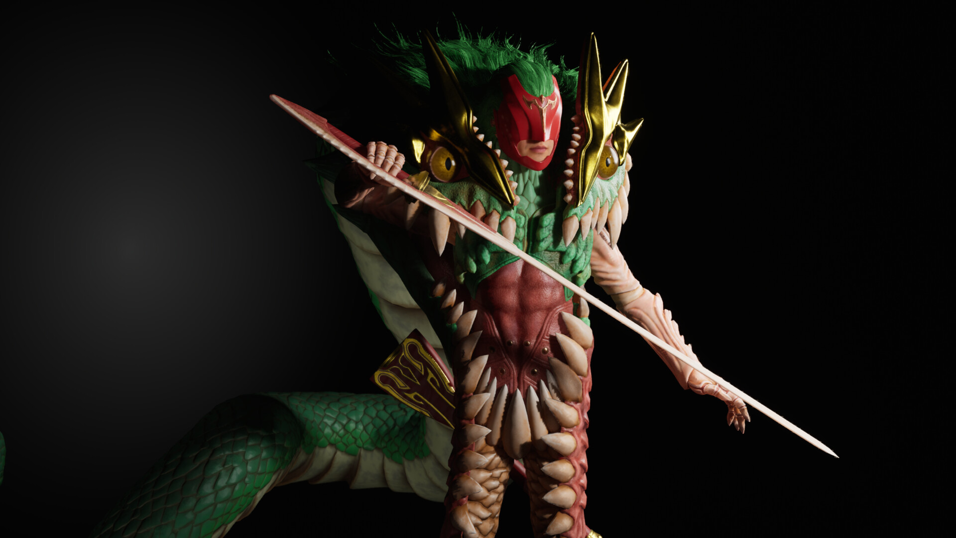 Daniel Gallagher - Astaroth - SMT IV Fan Art - Realtime, Unreal Engine