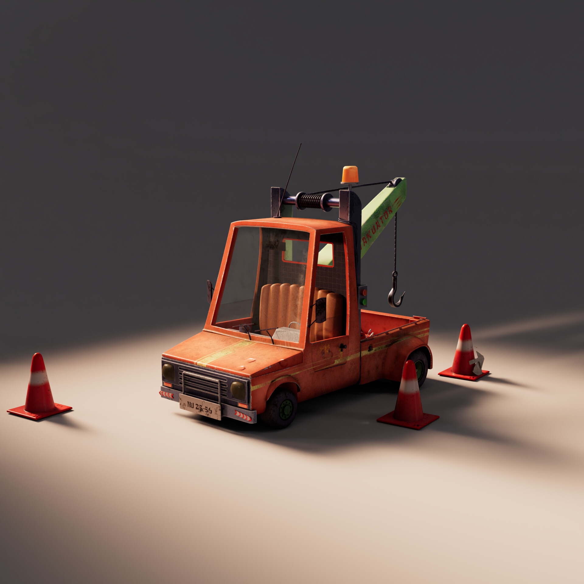 ArtStation - Cargo truck