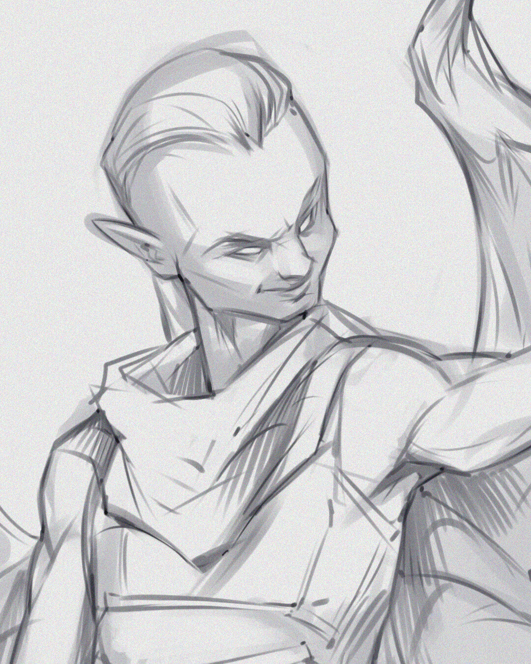 ArtStation - Character Sketch - Kalain