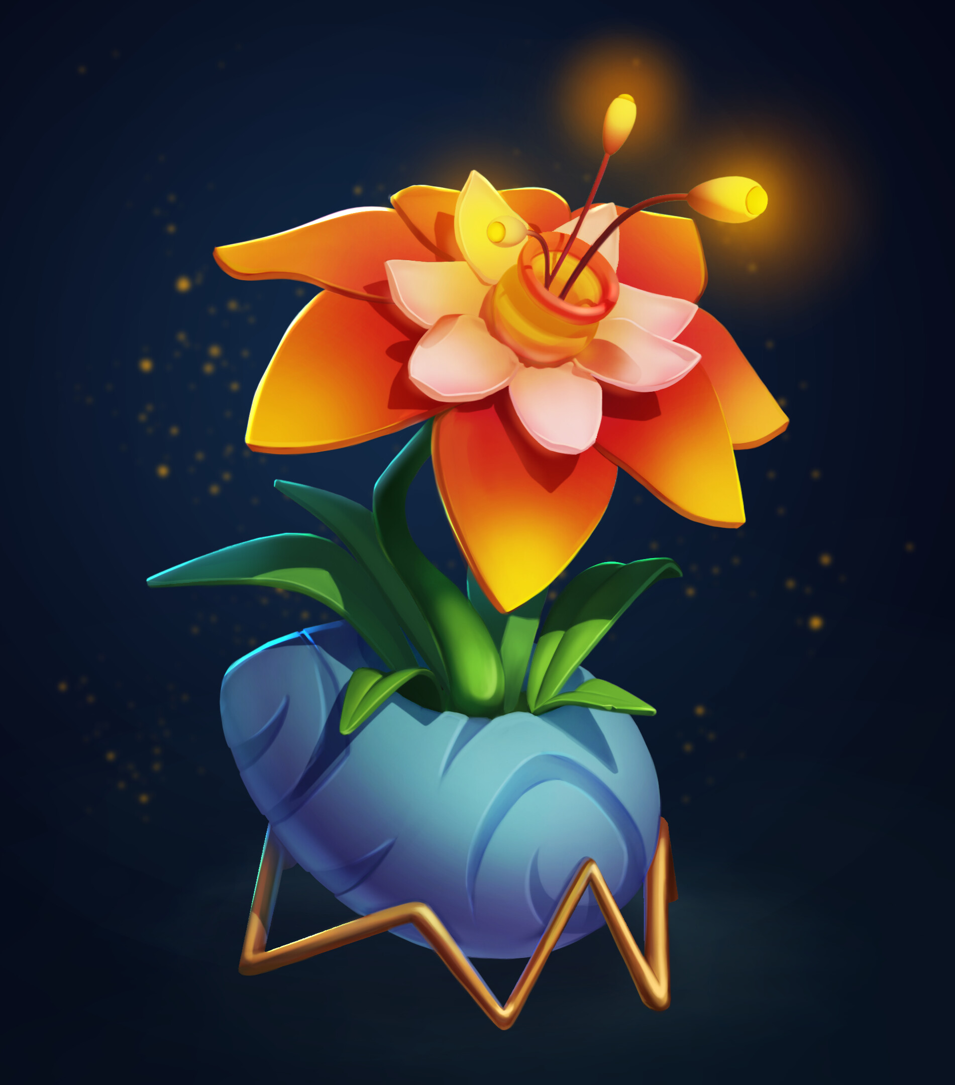 ArtStation - The Flower Pot Prop