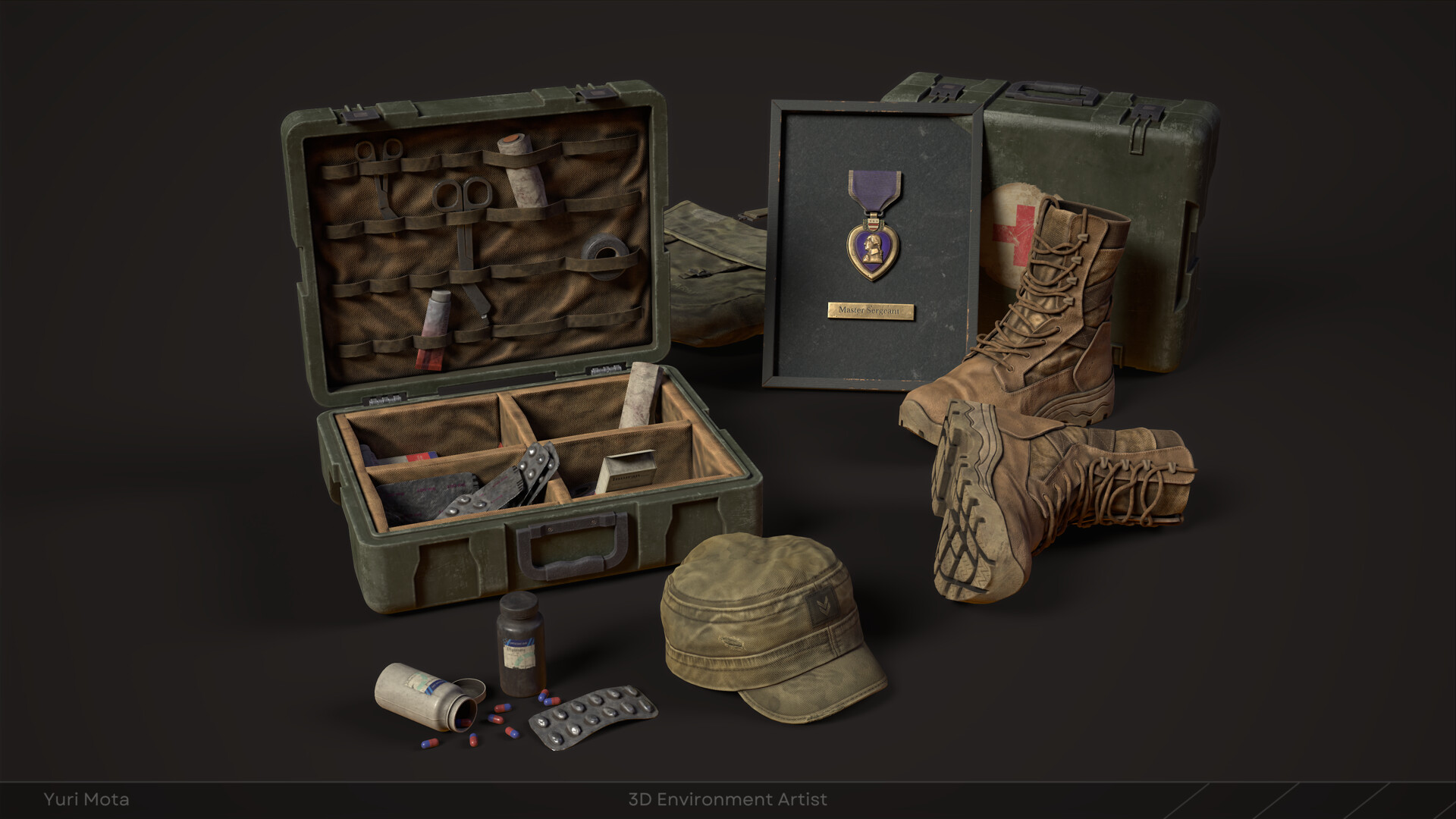 Yuri Mota - Military Props