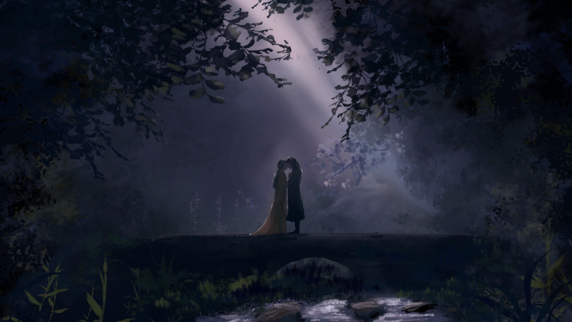 ArtStation - LOTR frame painting