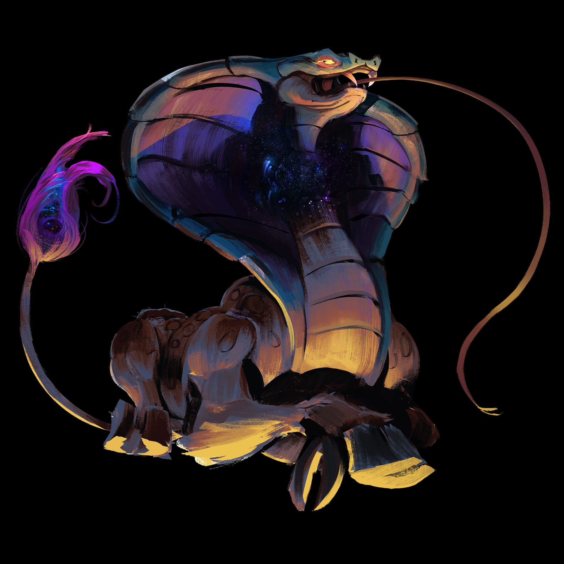 Geoffrey Ernault - Questing Beast - Birth