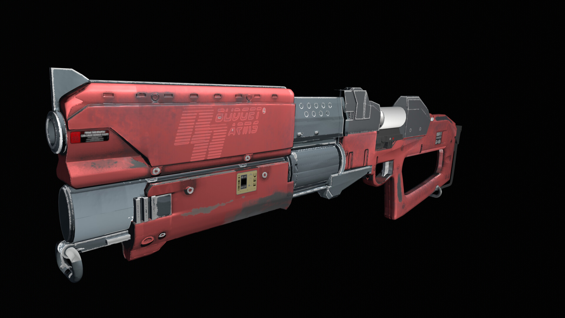 ArtStation - Budget Arms CRISP Shotgun(School Project)