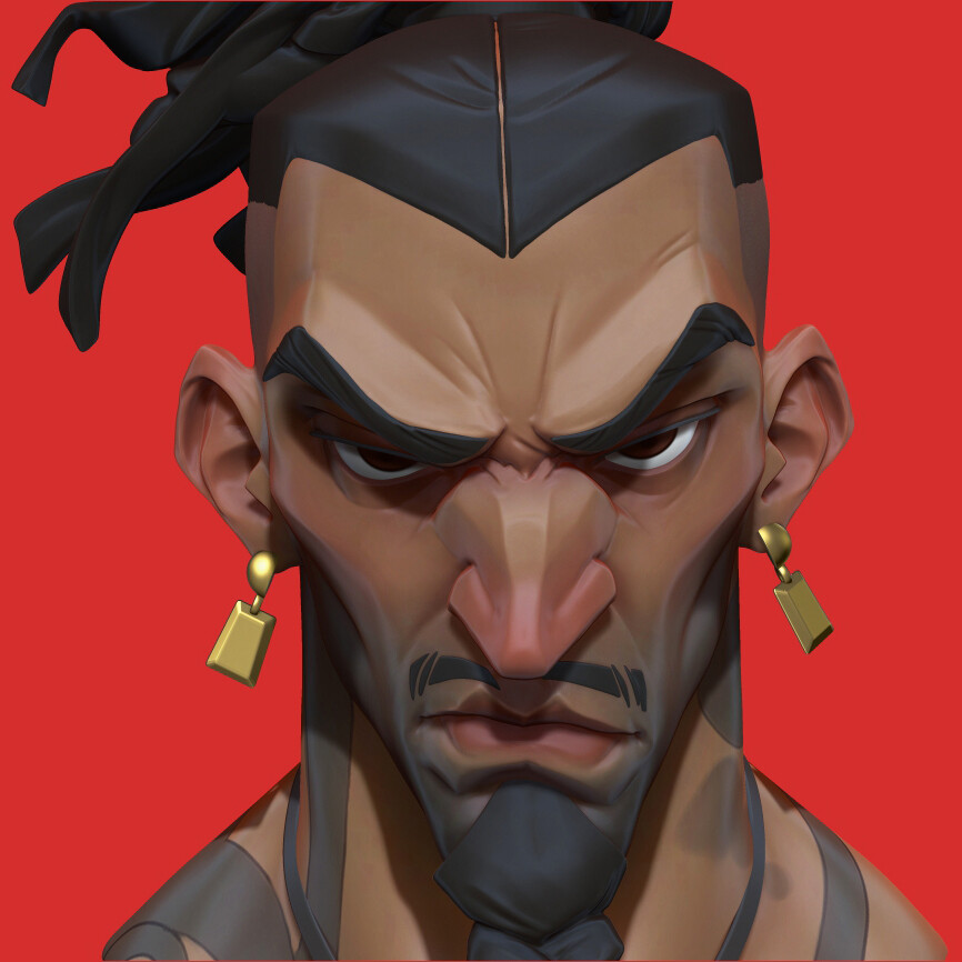 ArtStation - Stylized male character practice