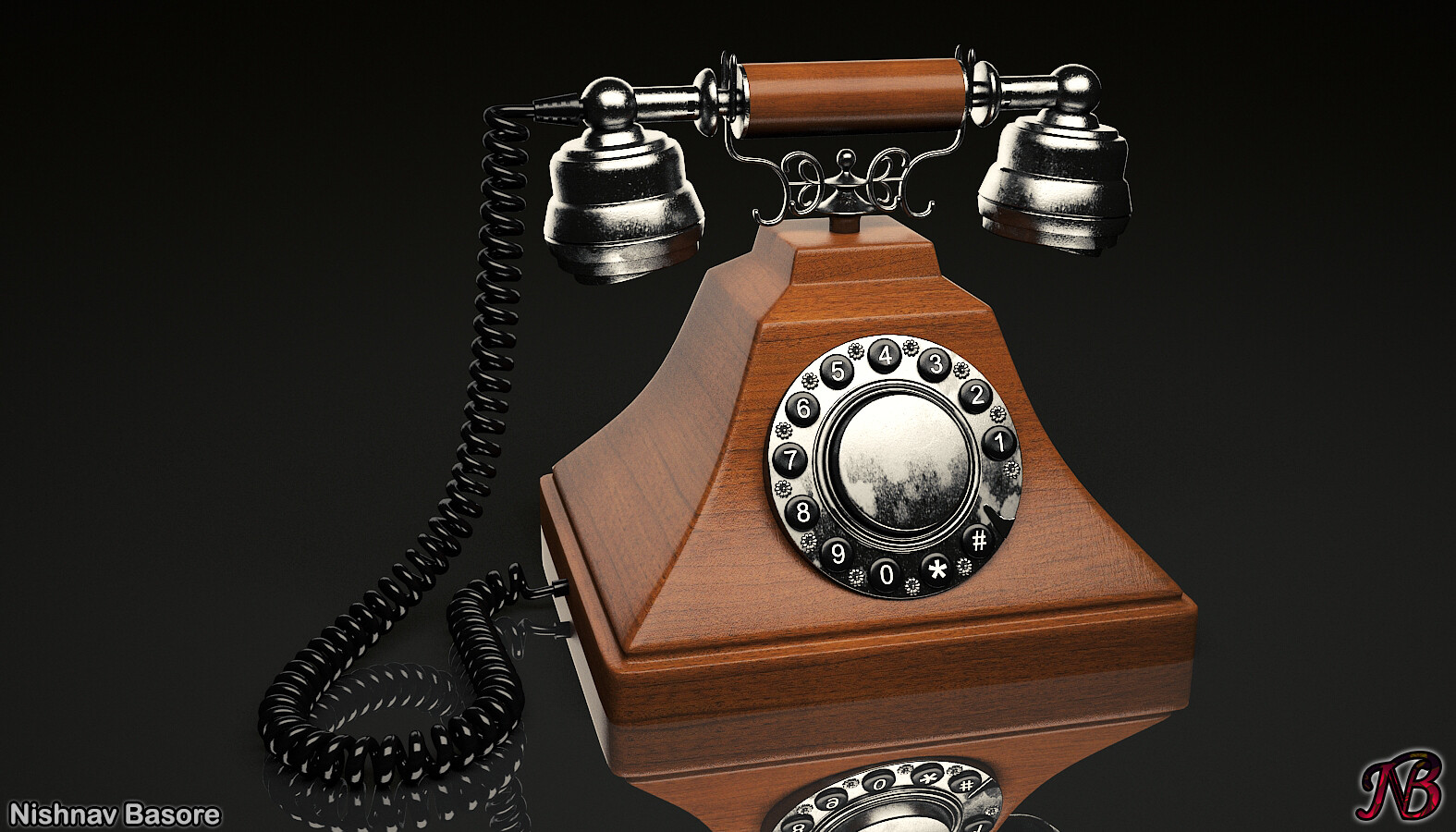 ArtStation - Antique Telephone