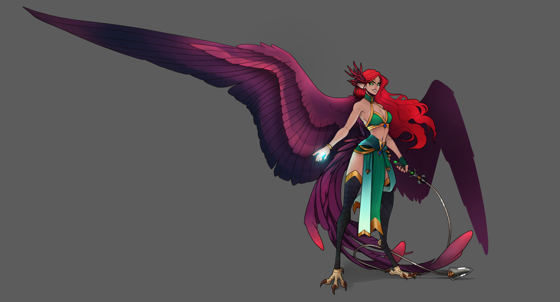 ArtStation - Eva, Harpy