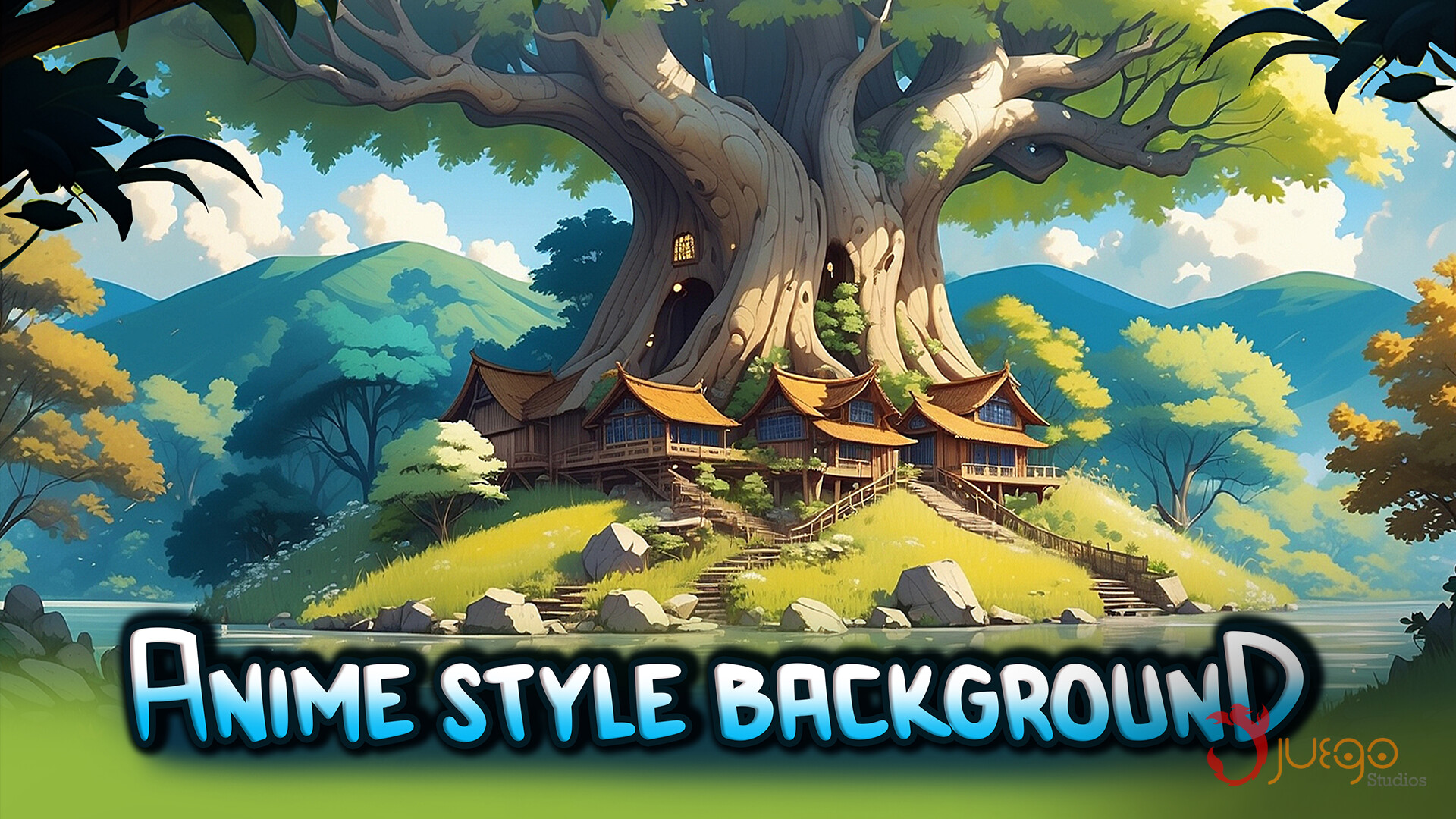 ArtStation - Anime Style Background - JS2