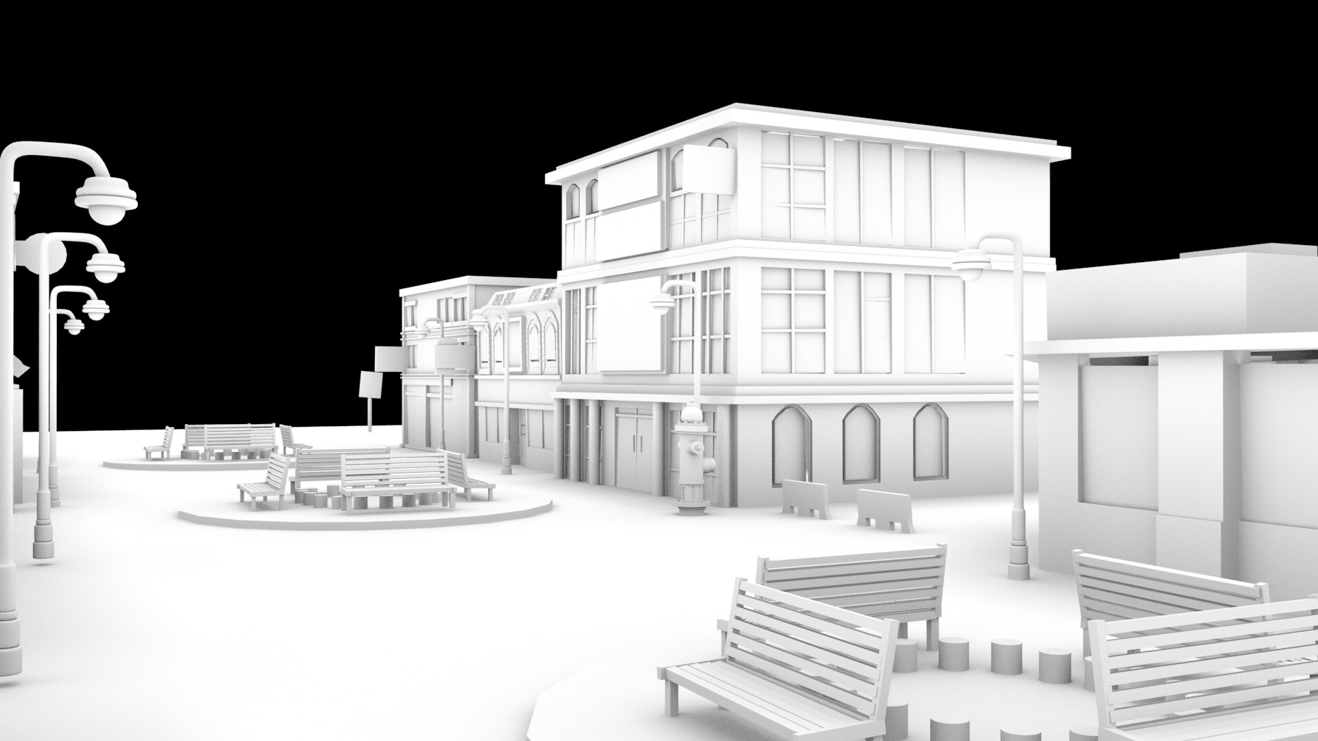 ArtStation - city model