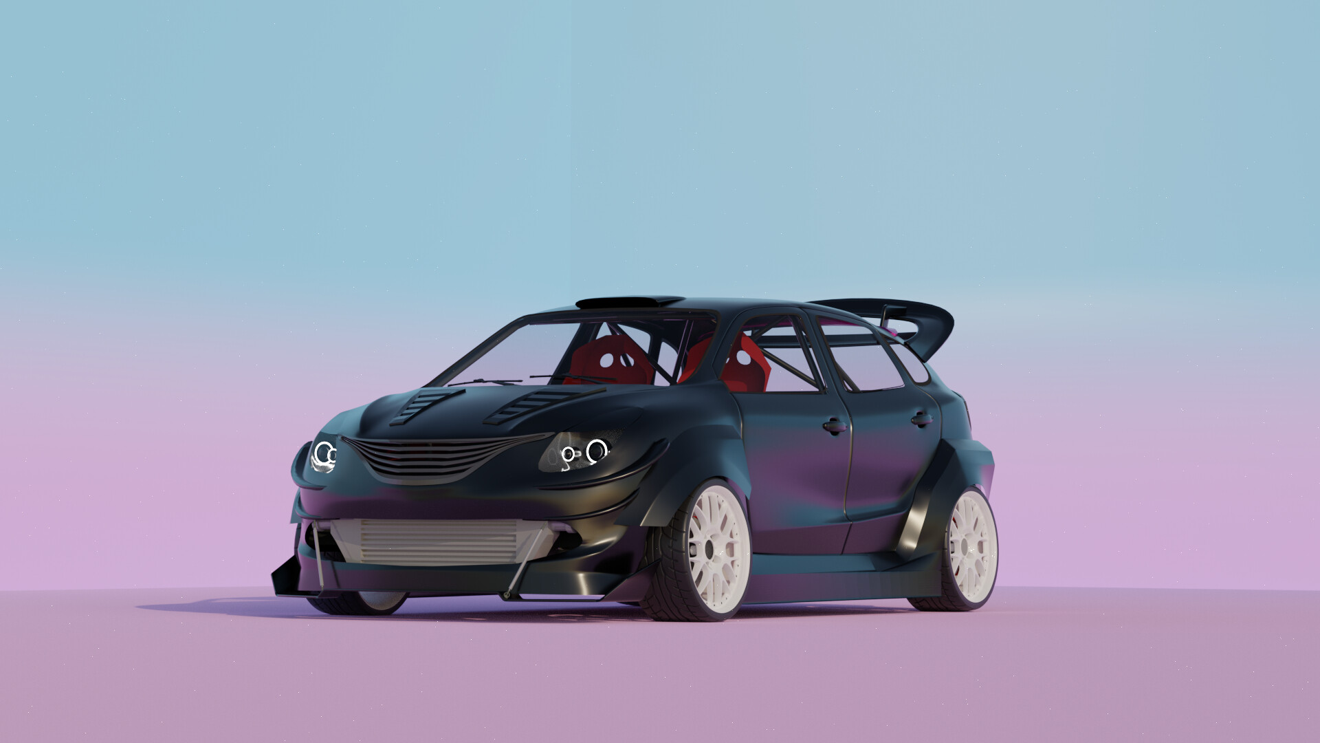 ArtStation - Maruti Suzuki Baleno wide body concept art
