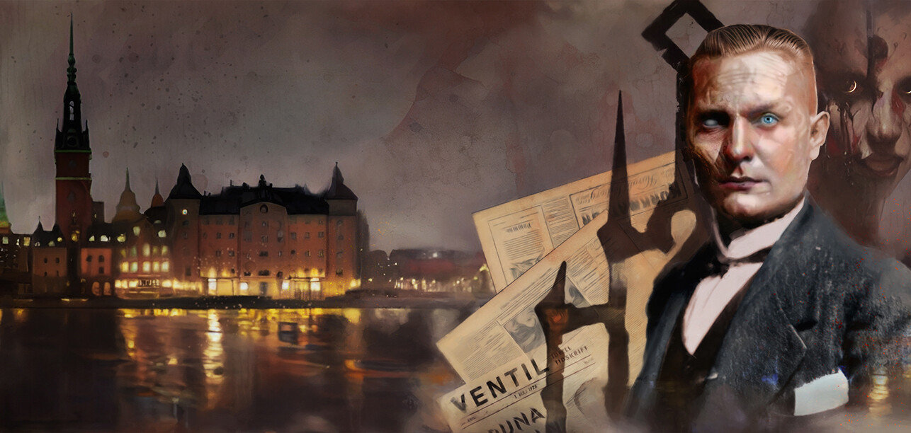 ArtStation - Collage of Stockholm 1920s. Horror Art
