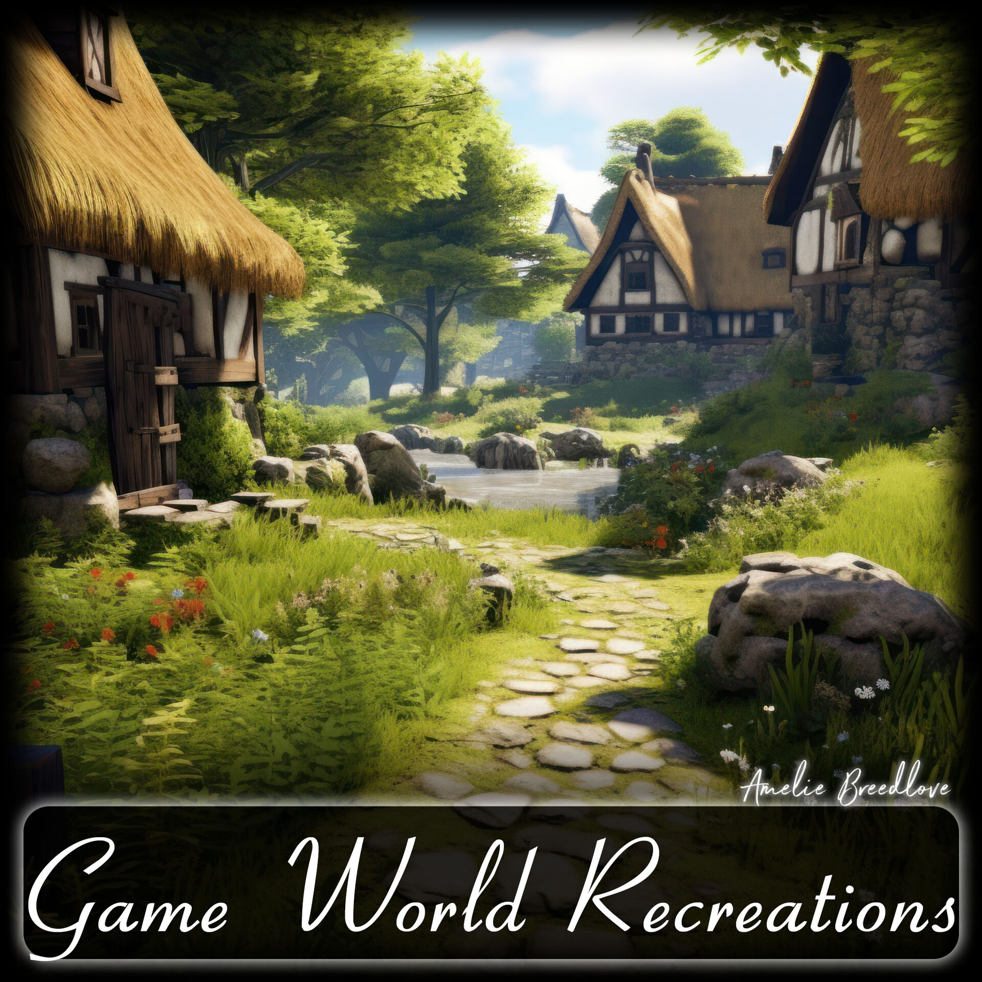 ArtStation - 330 Game World Recreations Reference Pack | 4K | v.53