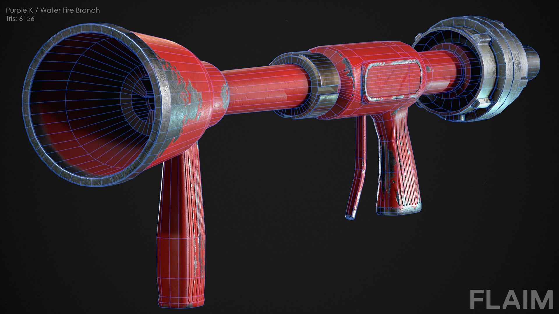 John - Purple K / Water Fire Branch - VR Fire Fighting